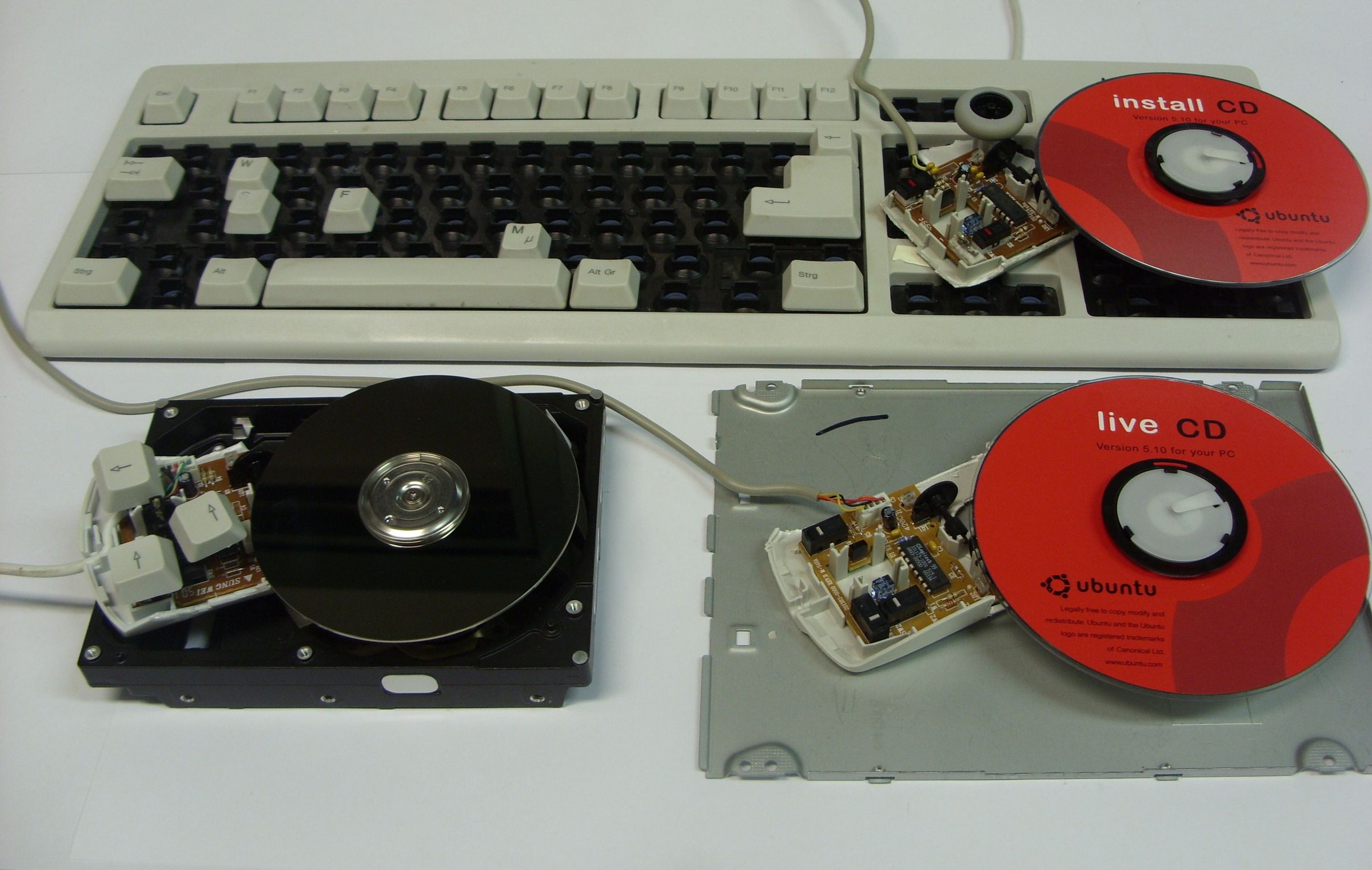 DIY DJ Turntable From Old Computer Parts : 12 Steps (with Pictures ...