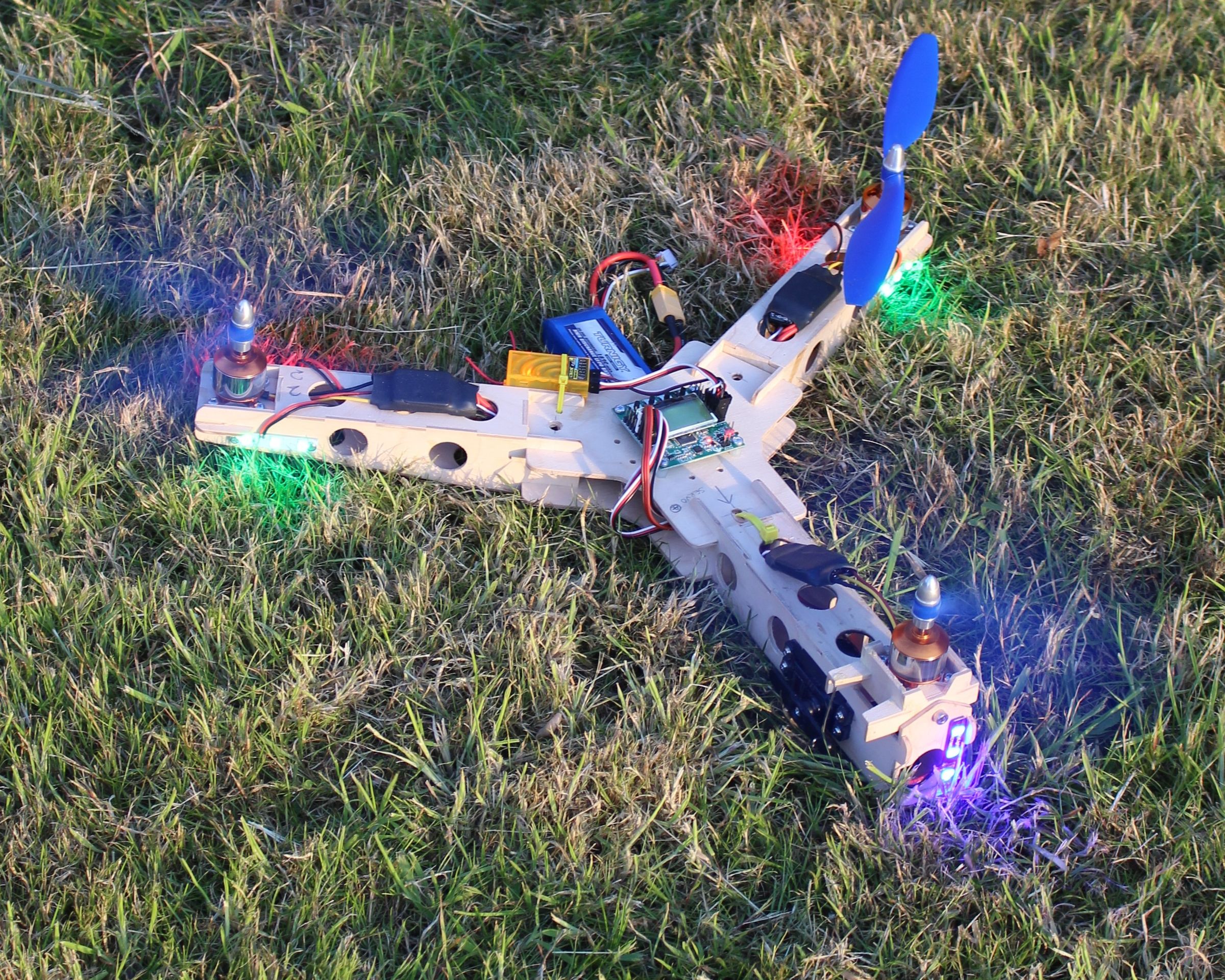 Simple Plywood Tricopter. : 6 Steps (with Pictures) - Instructables
