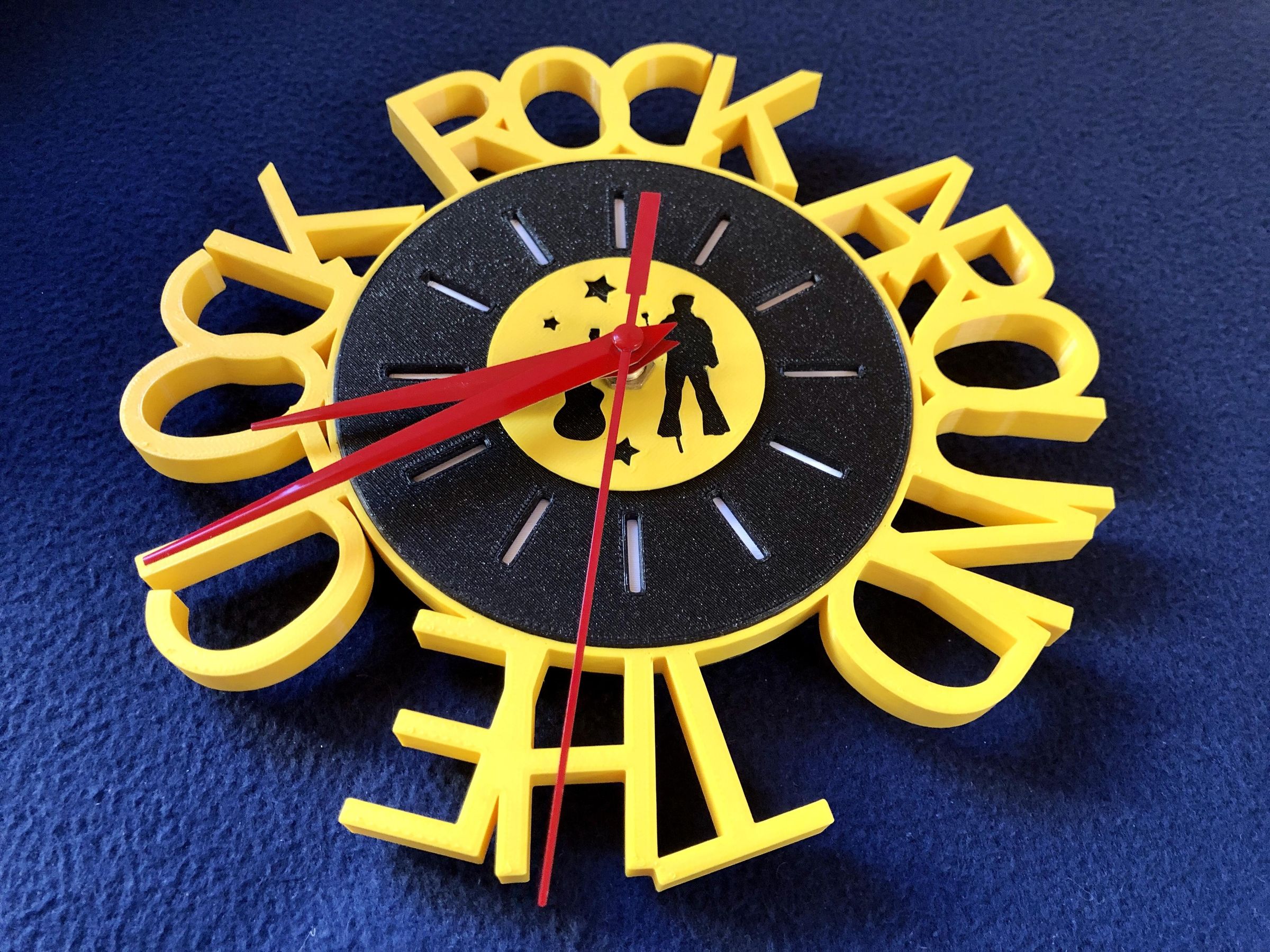 Clock - Rock Around - 3D Printed : 4 Steps (with Pictures) - Instructables