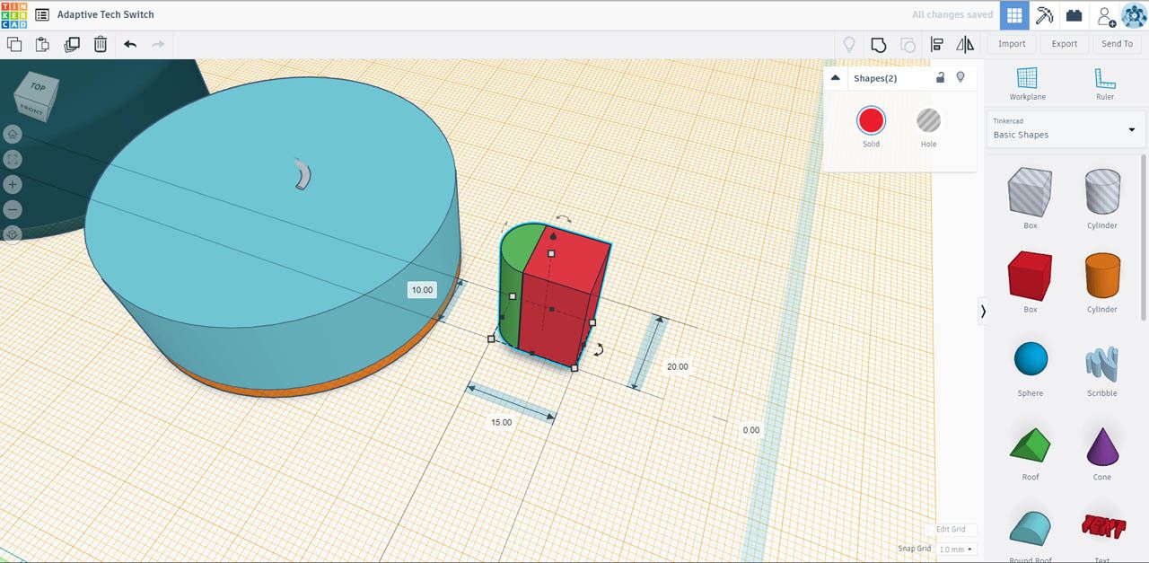 Create Adaptive Switches With TinkerCAD and 3D Printing : 8 Steps (with ...
