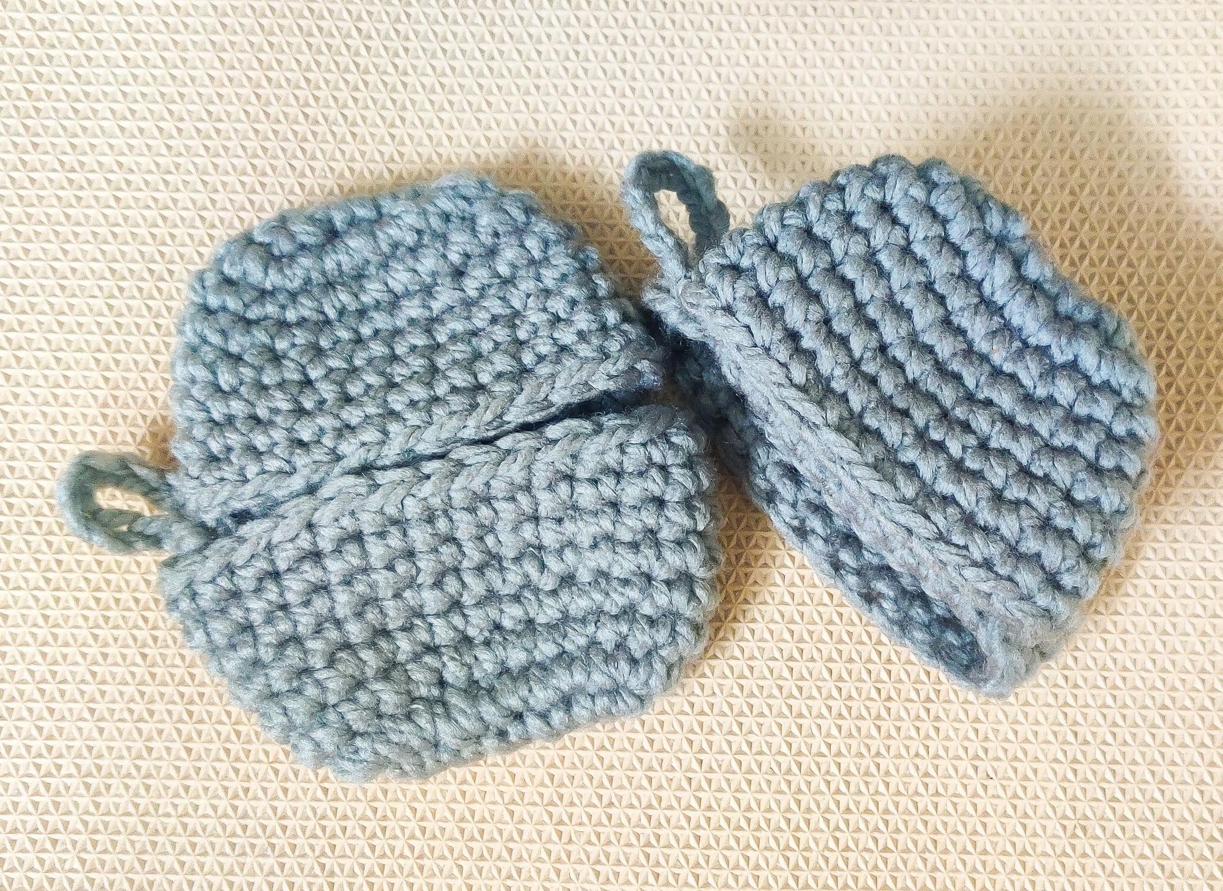 Crochet Potholder Pinch Mitts Free Pattern : 11 Steps (with Pictures ...