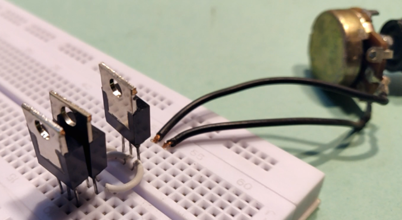 Simplest 12V 100W DC Motor Speed Controller : 3 Steps - Instructables