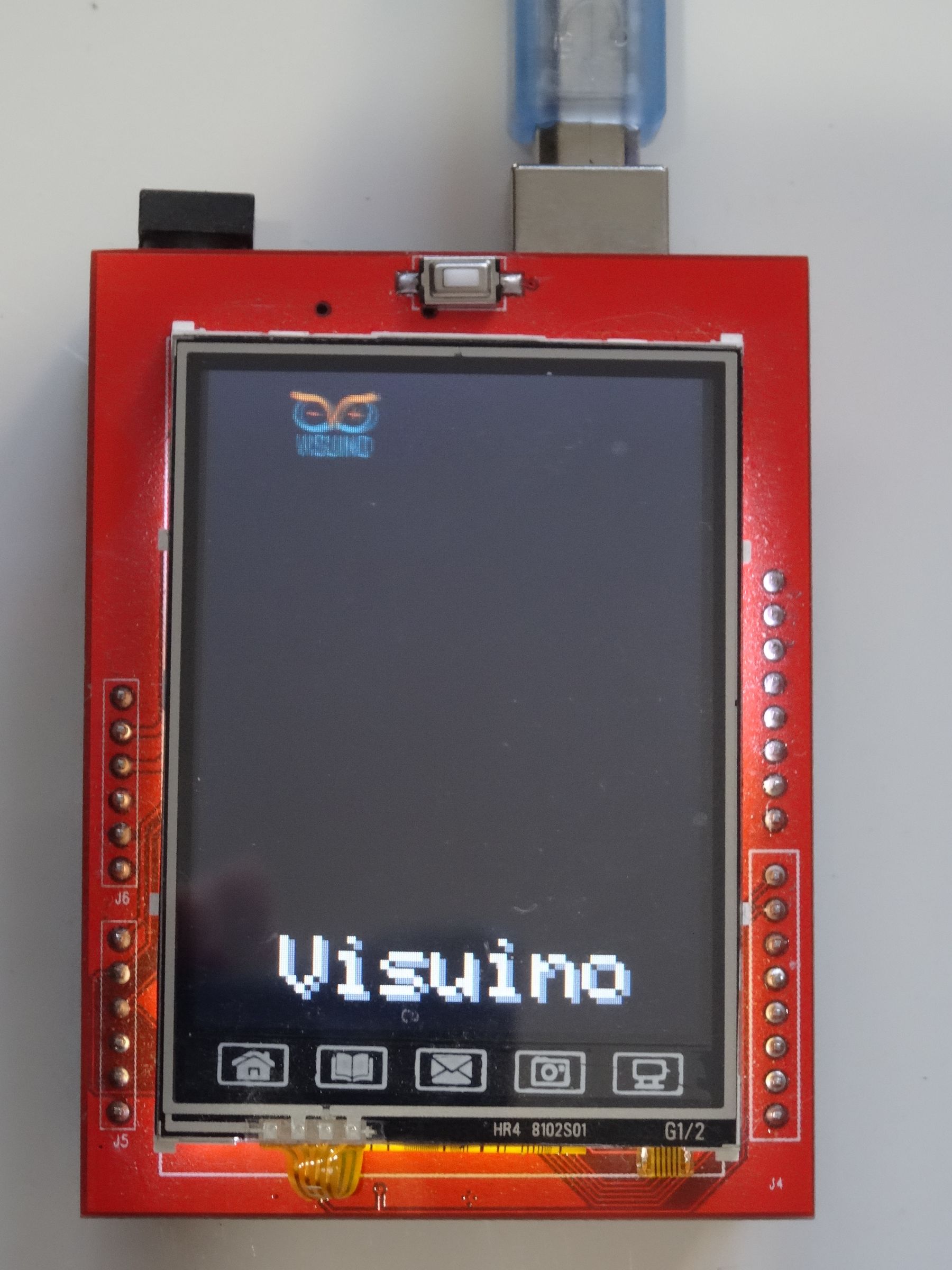 Arduino Uno: Bitmap Animation on ILI9341 TFT Touchscreen Display Shield ...