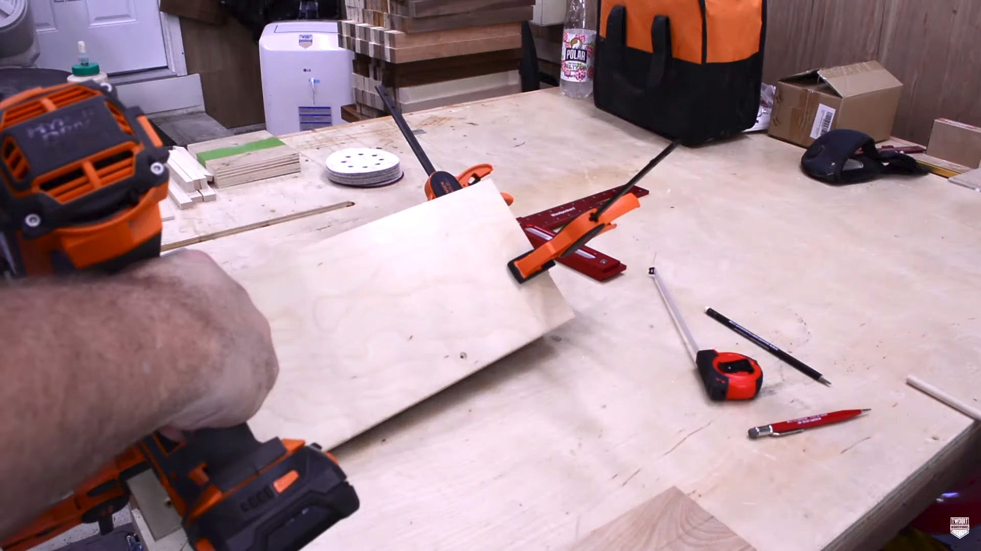 How to Build a Sanding Disk Organizer | DIY Woodworking Shop Project ...