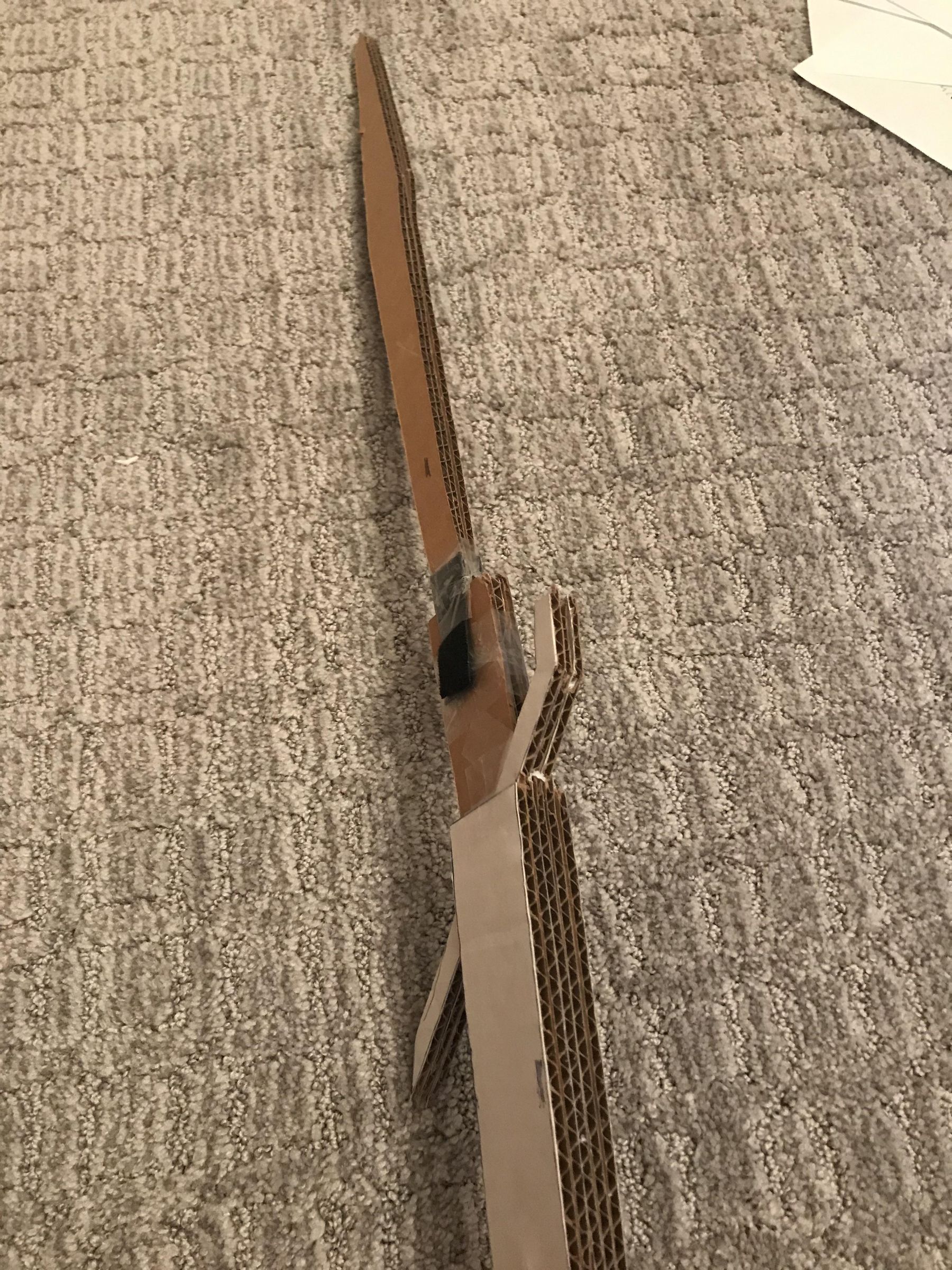 Easy Cardboard Darksaber From the Mandalorian : 8 Steps - Instructables