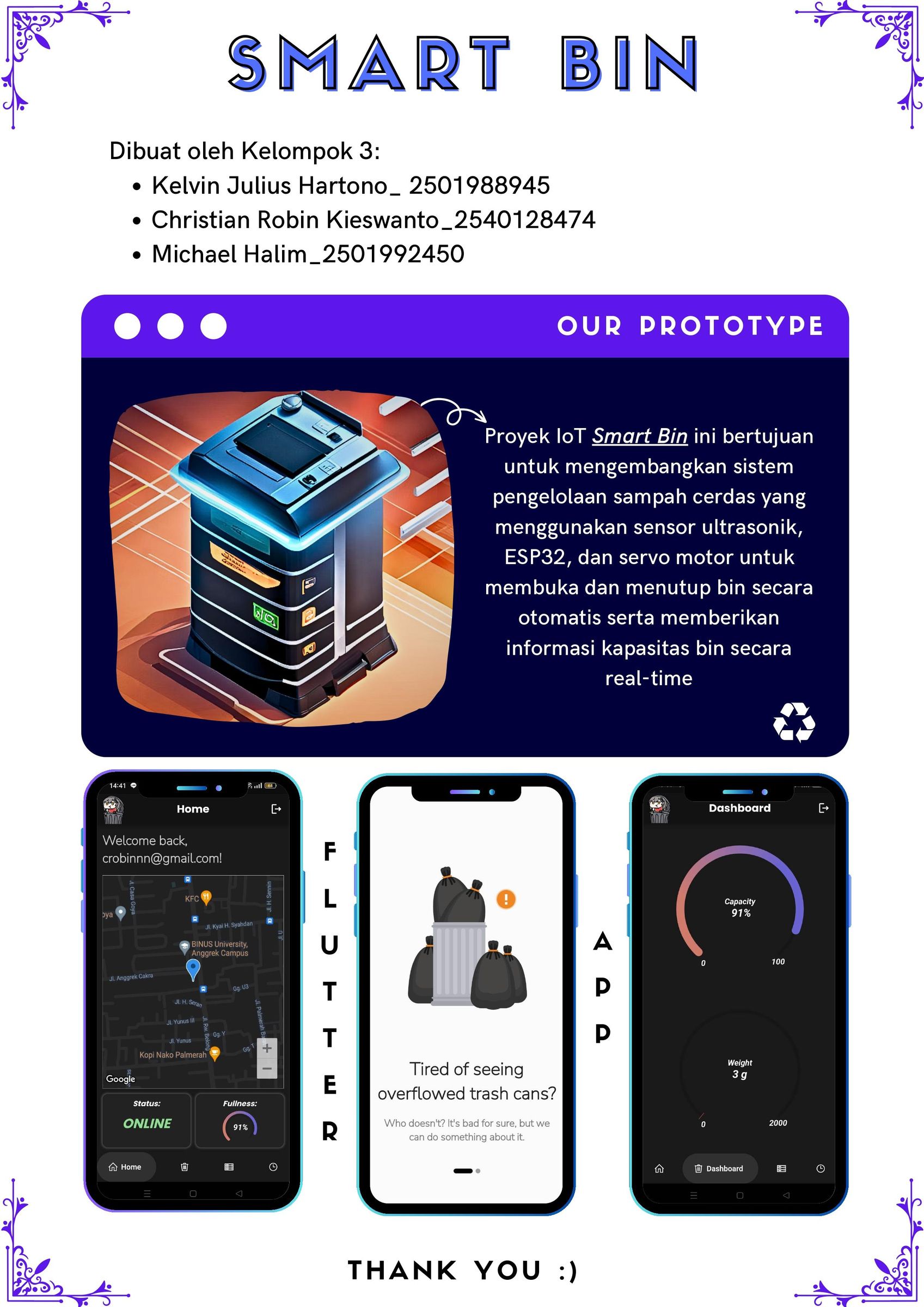 SMART BIN - IoT : 10 Steps - Instructables