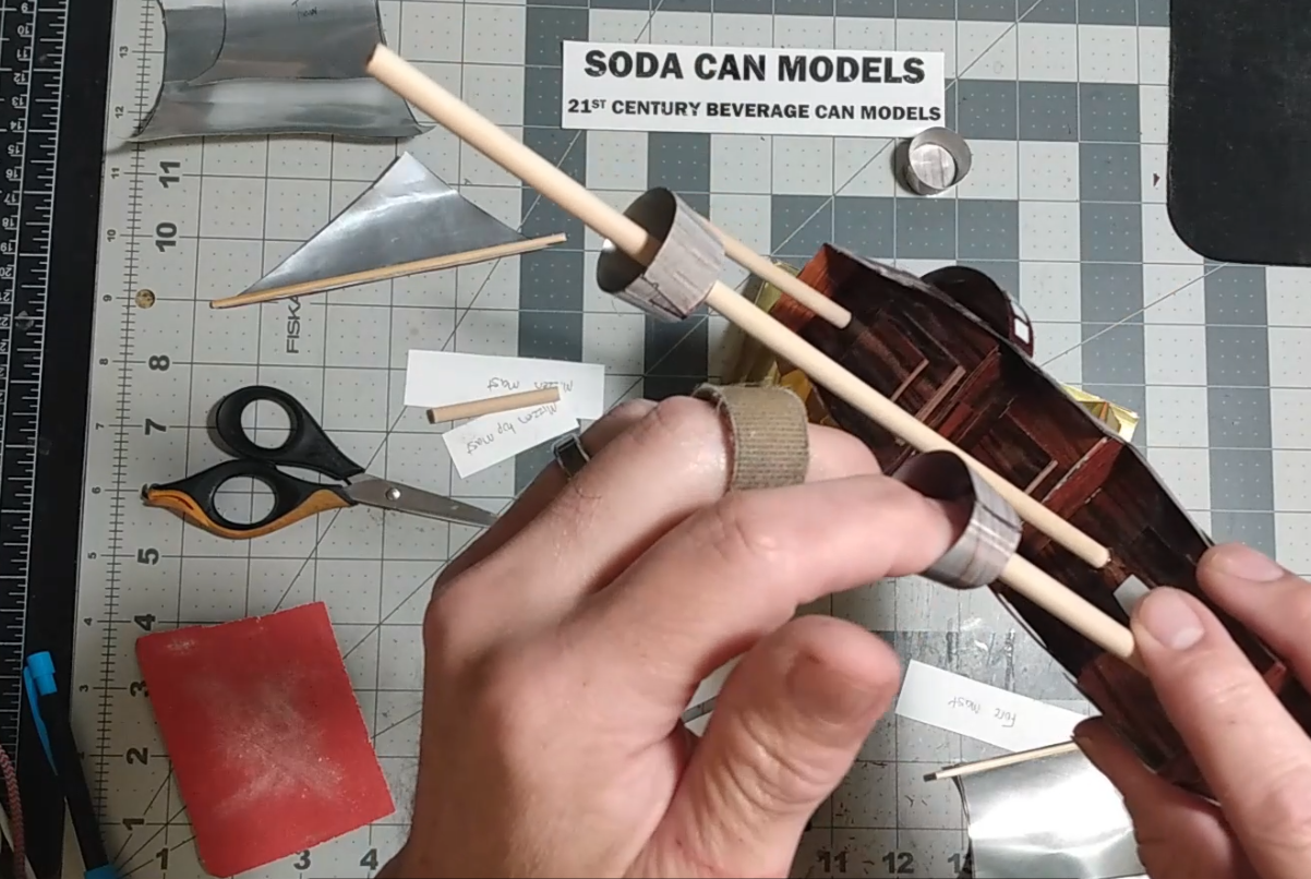 Float Your Soda Can Boat! DIY Sailing Ship Made From Soda Cans! : 15 ...