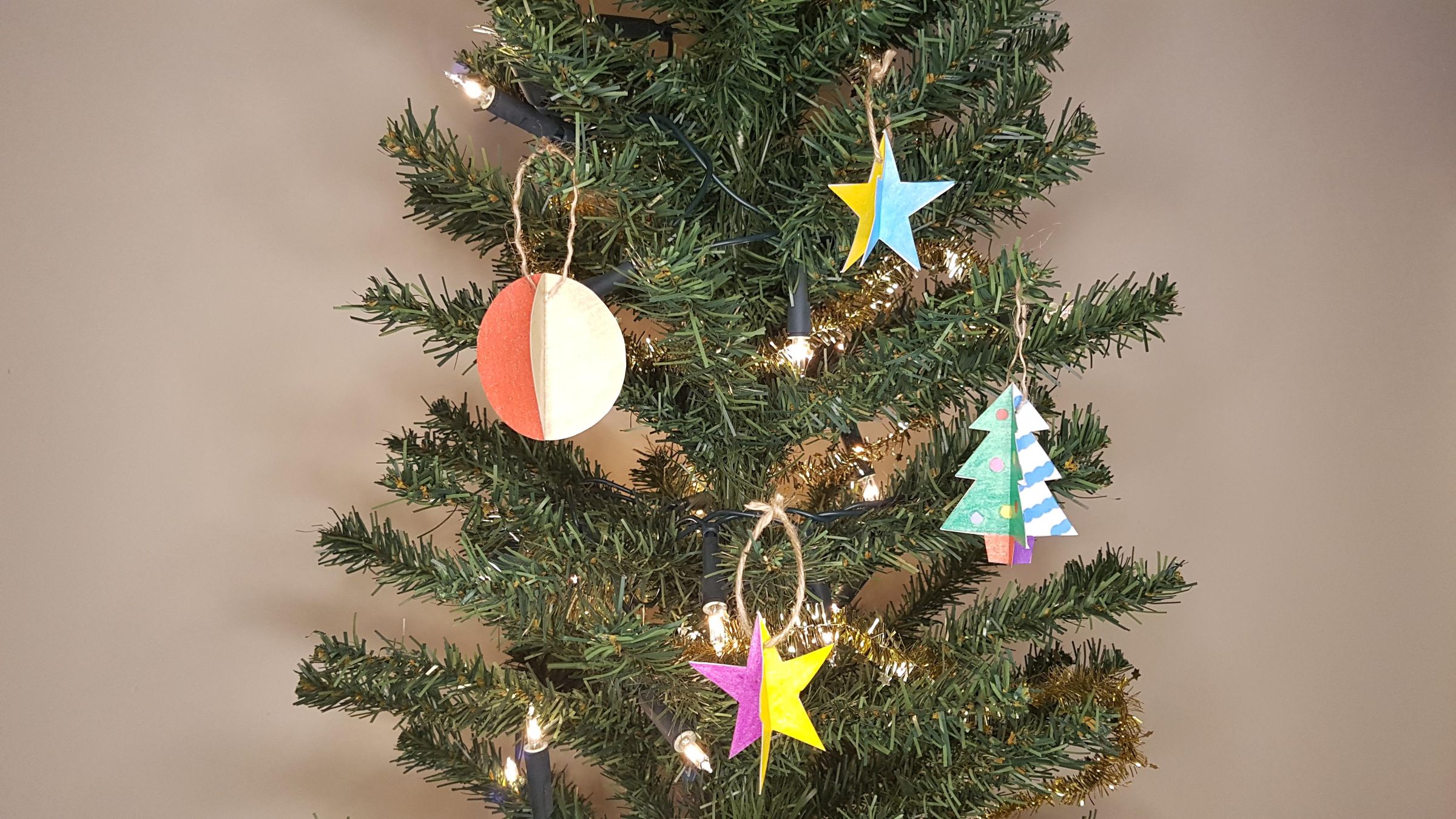 How to Make 3D Tree Ornaments for Christmas : 4 Steps (with Pictures ...