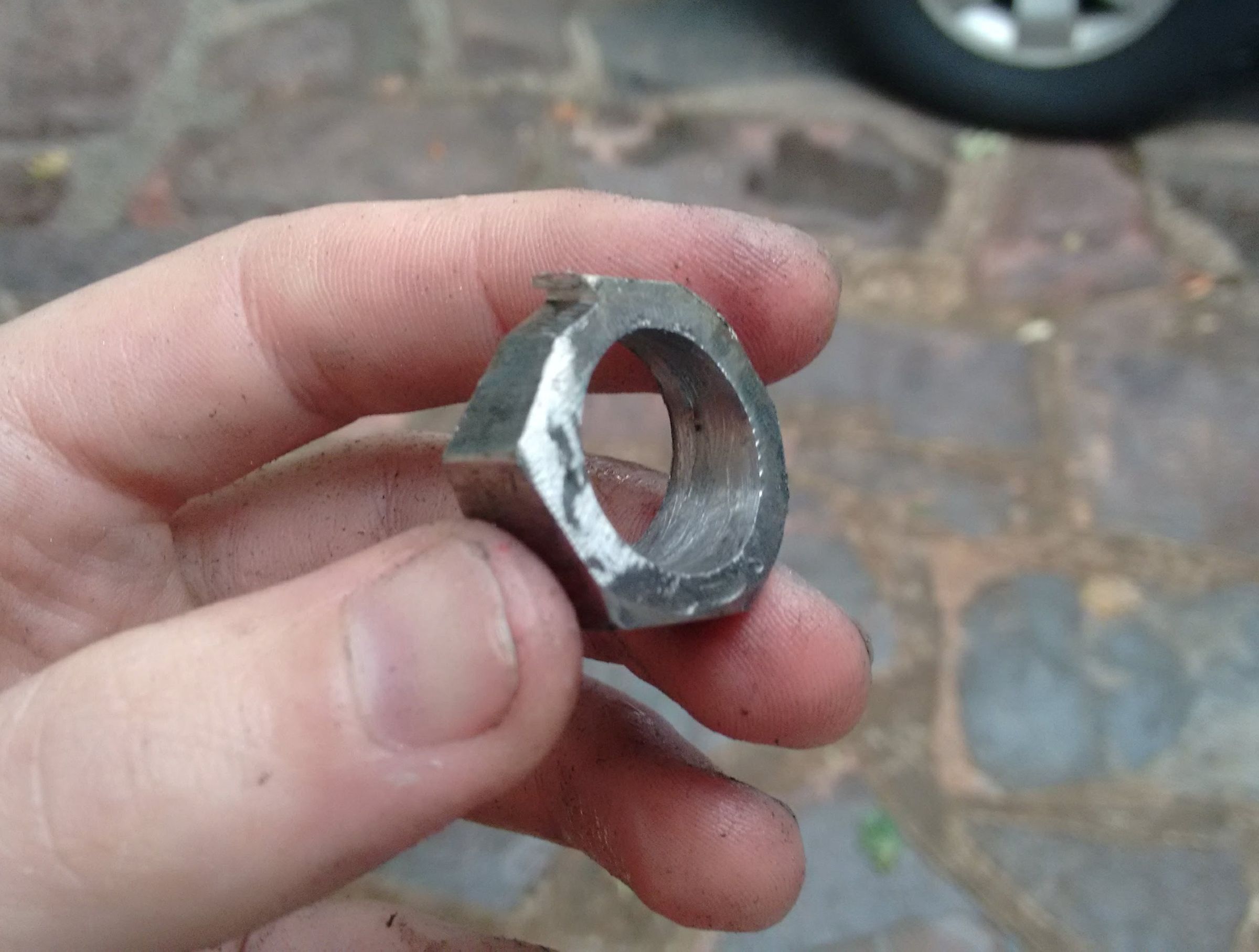 Steel Nut to Signet Ring : 4 Steps (with Pictures) - Instructables