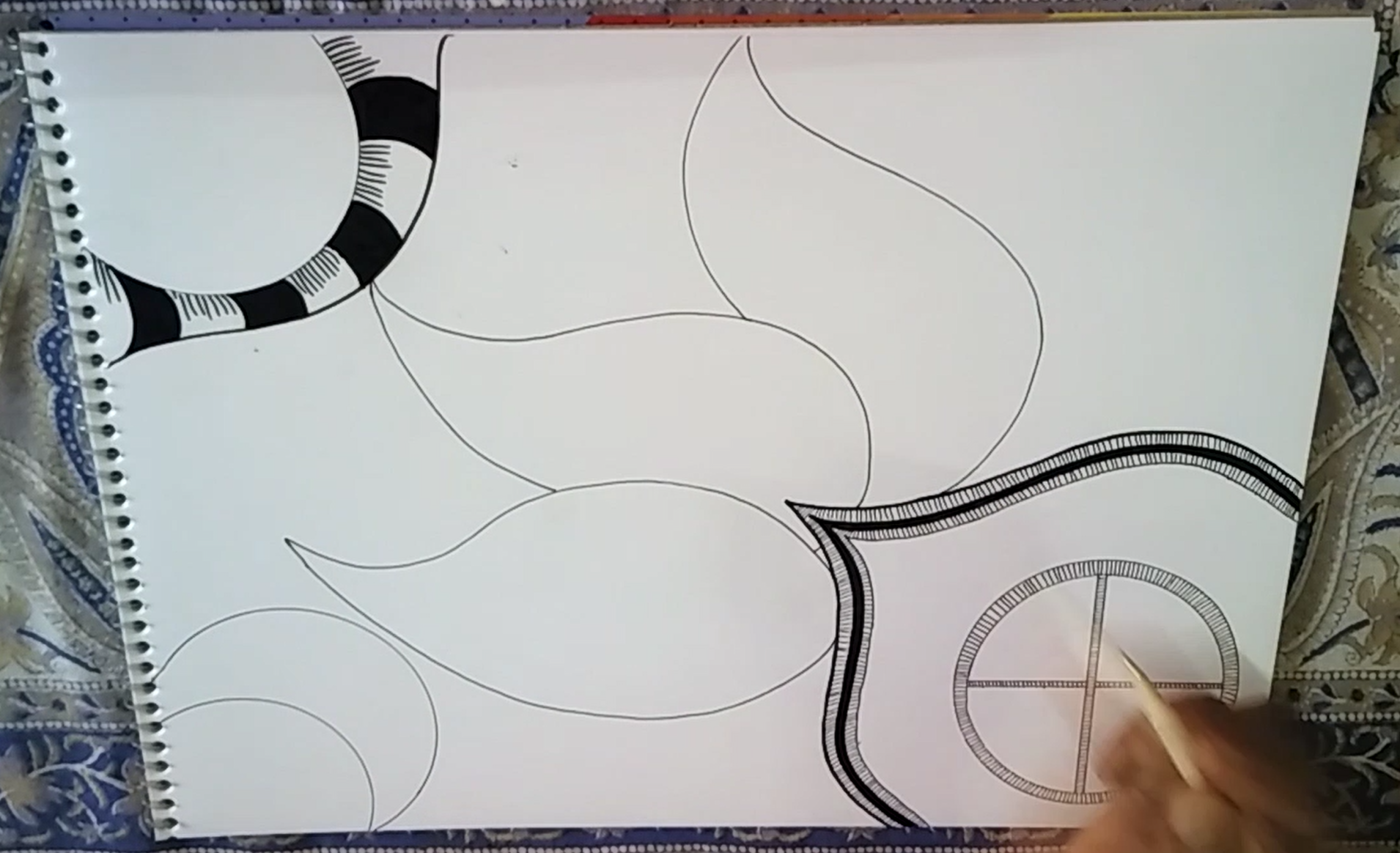 How to Draw Best Complex Zentangle Art Design : 17 Steps - Instructables
