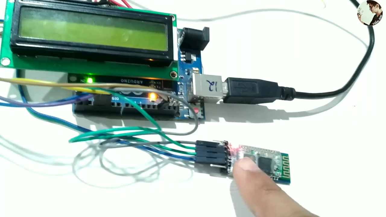 Bluetooth Controlled Messenger LCD || 16x2 LCD || Hc05 || Simple ...