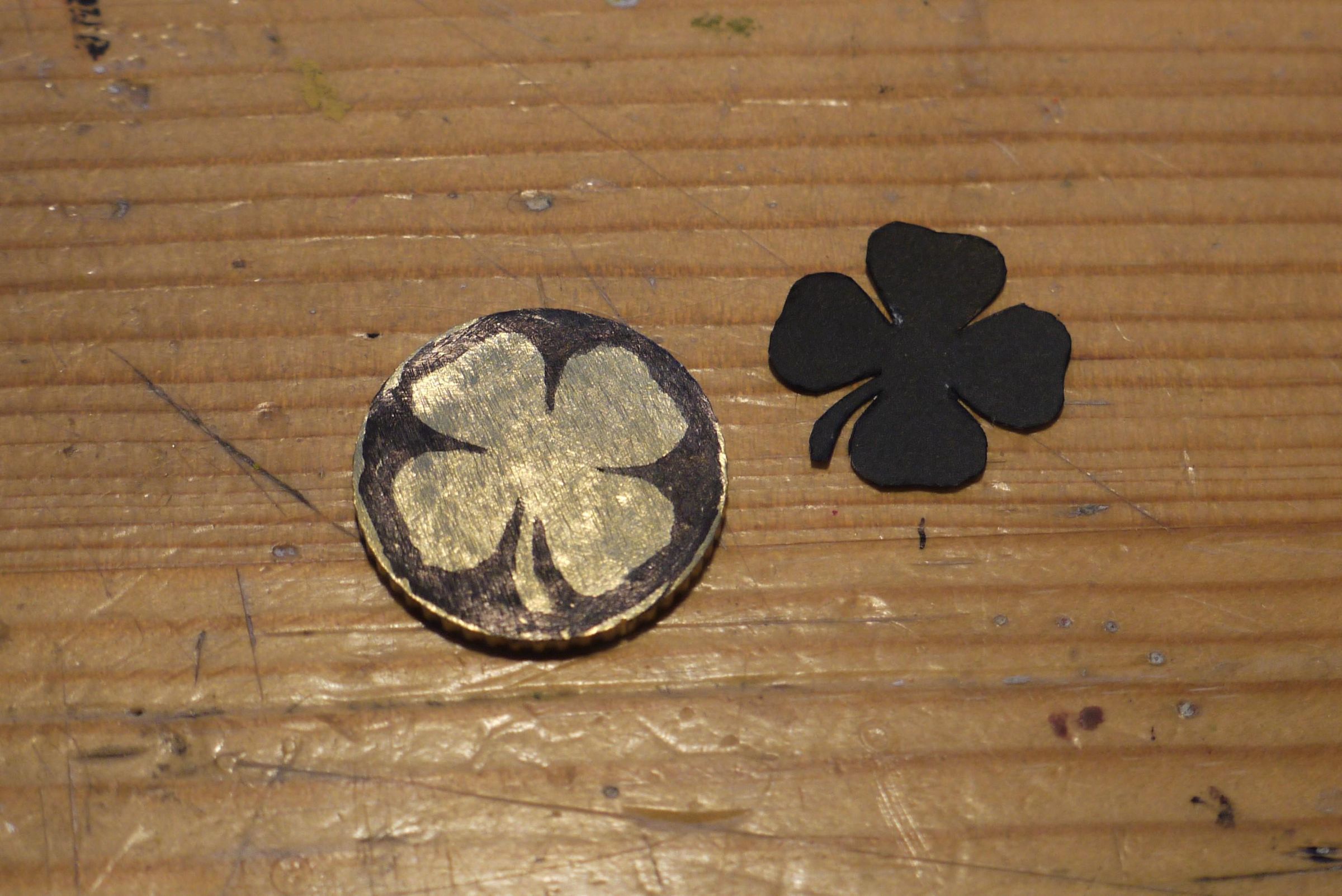 Four-leaf Clover From Coin : 6 Steps (with Pictures) - Instructables