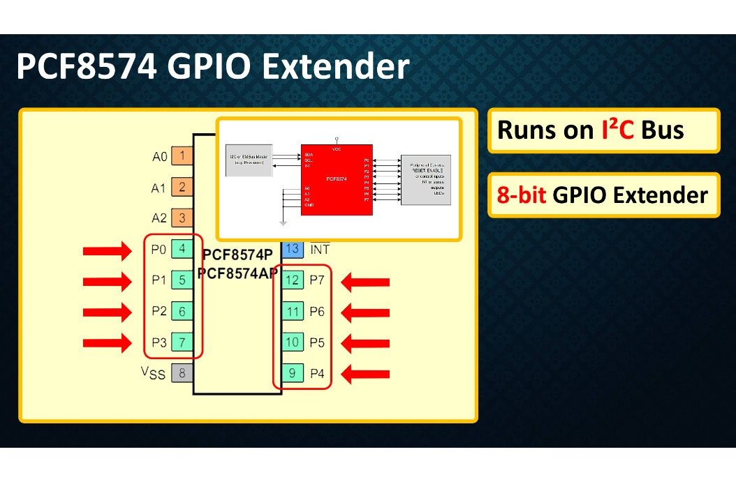 PCF8574 GPIO Extender - With Arduino and NodeMCU : 15 Steps - Instructables