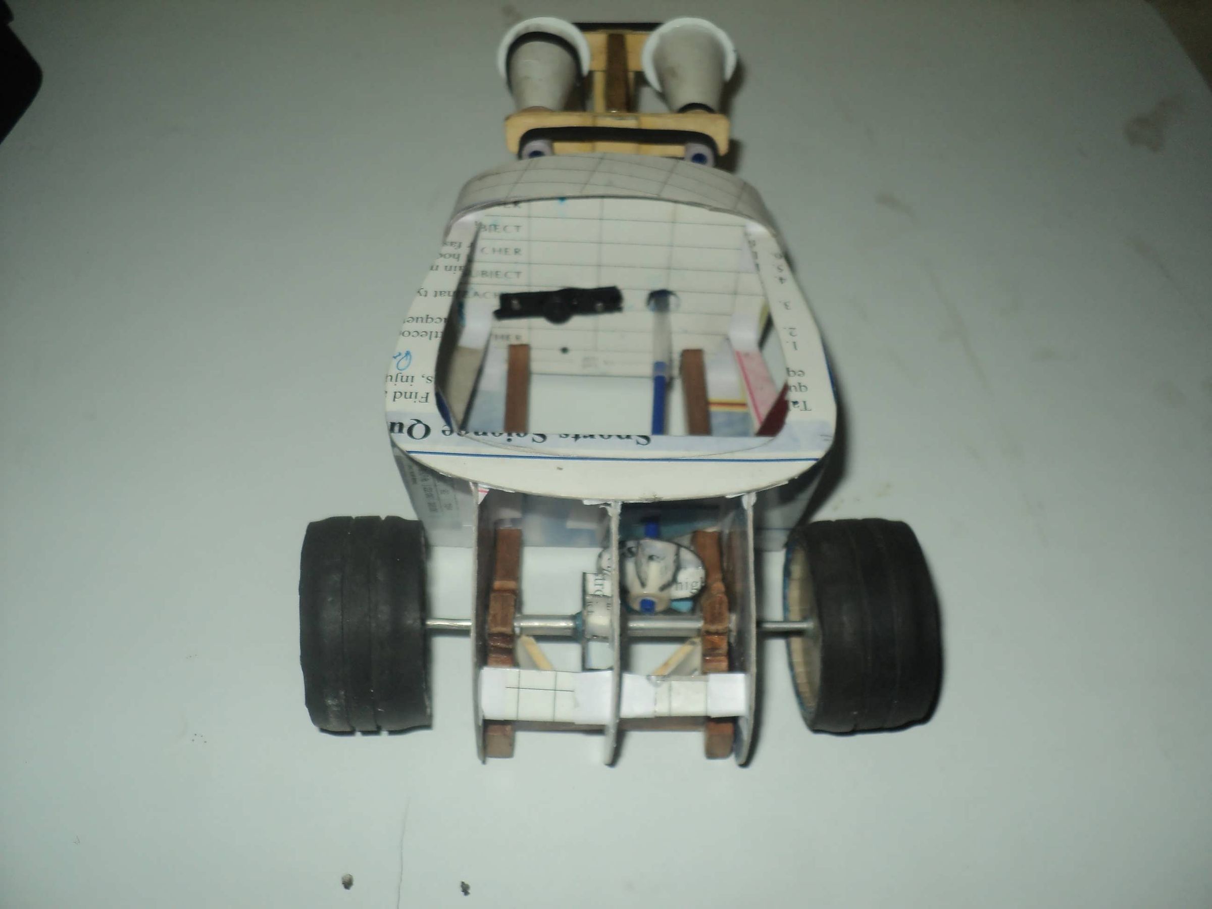 Homemade Hot Rod Vintage Car Model : 12 Steps (with Pictures ...
