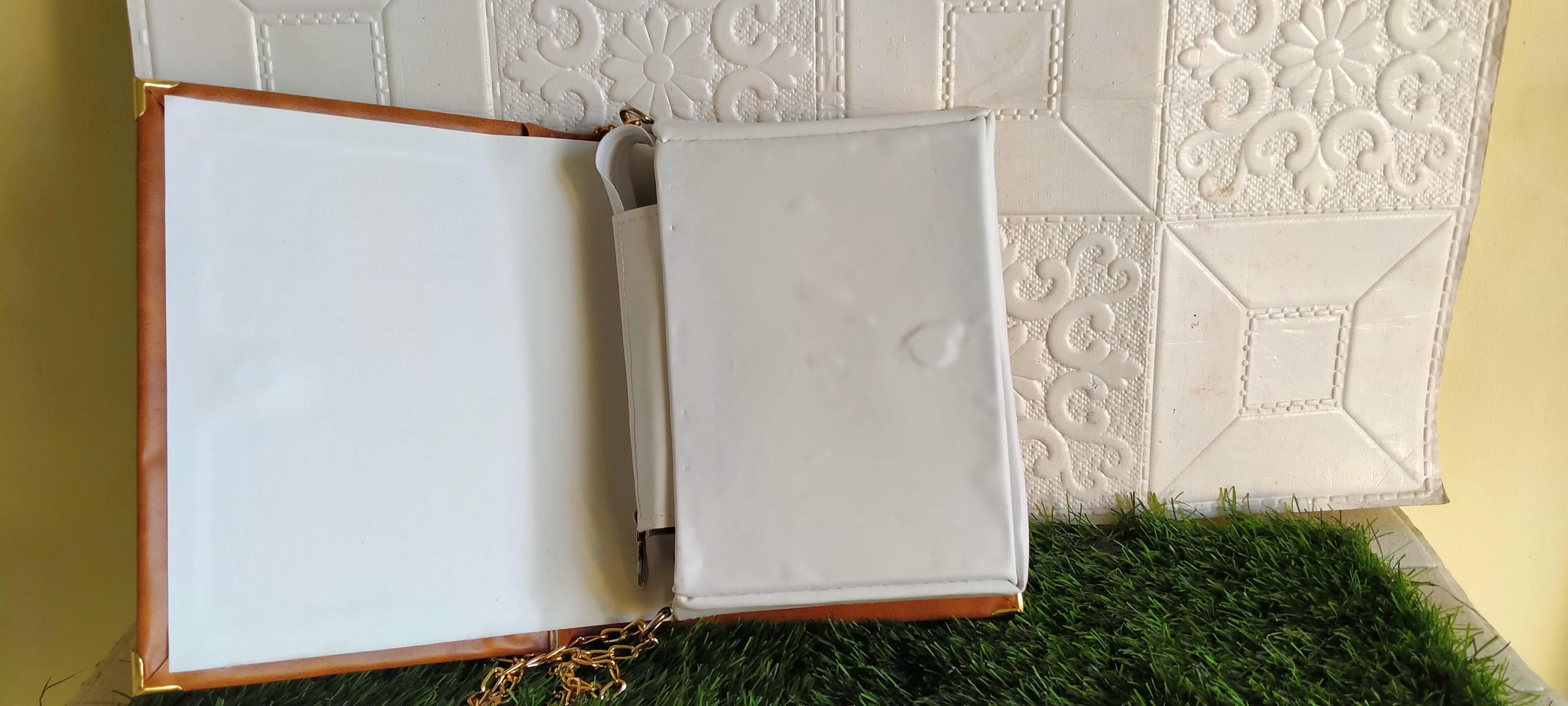 From Page to Purse: DIY Interchangeable Faux Leather Book Bag : 8 Steps ...
