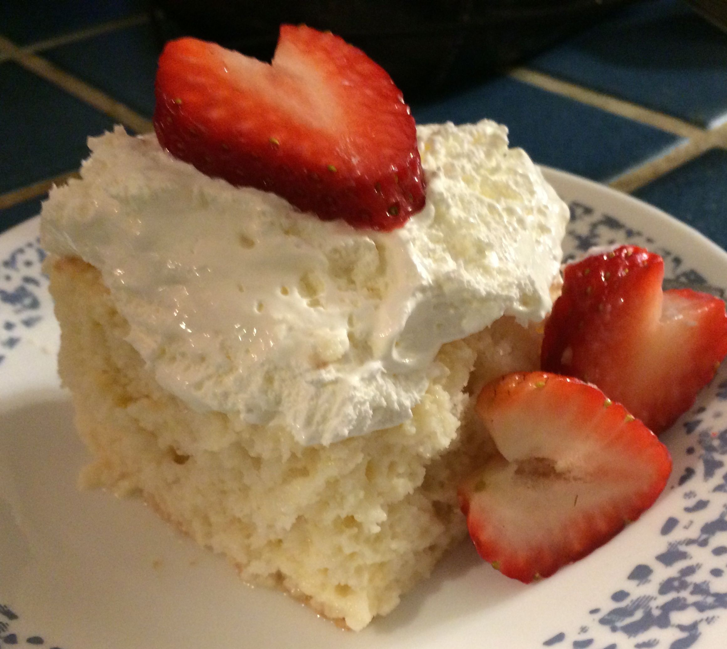 *CHEATER'S Tres Leches Cake: Perfect for Your Sweetheart : 3 Steps ...