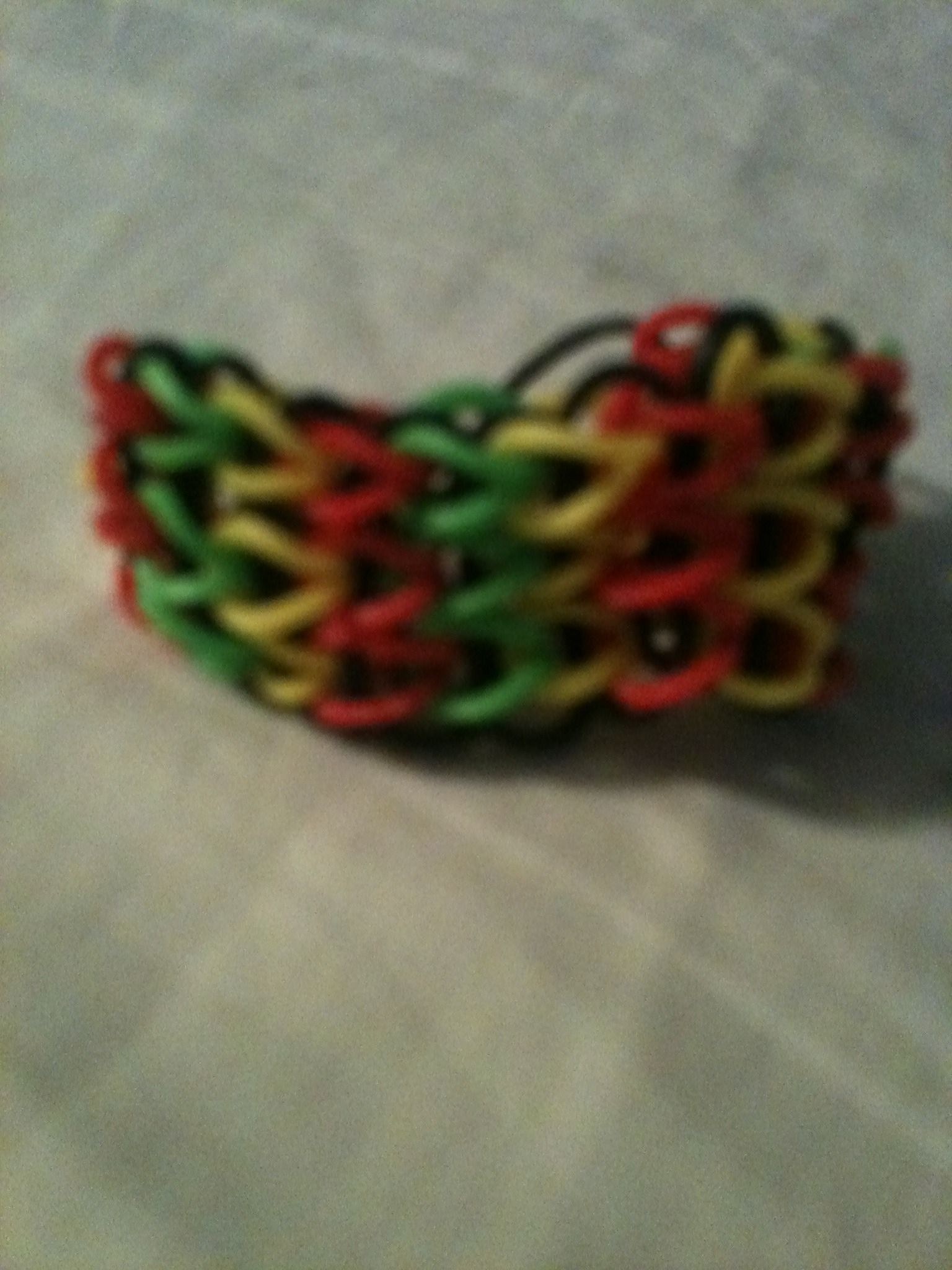 How to Make a Waterfall Rubber Band Bracelet : 10 Steps - Instructables