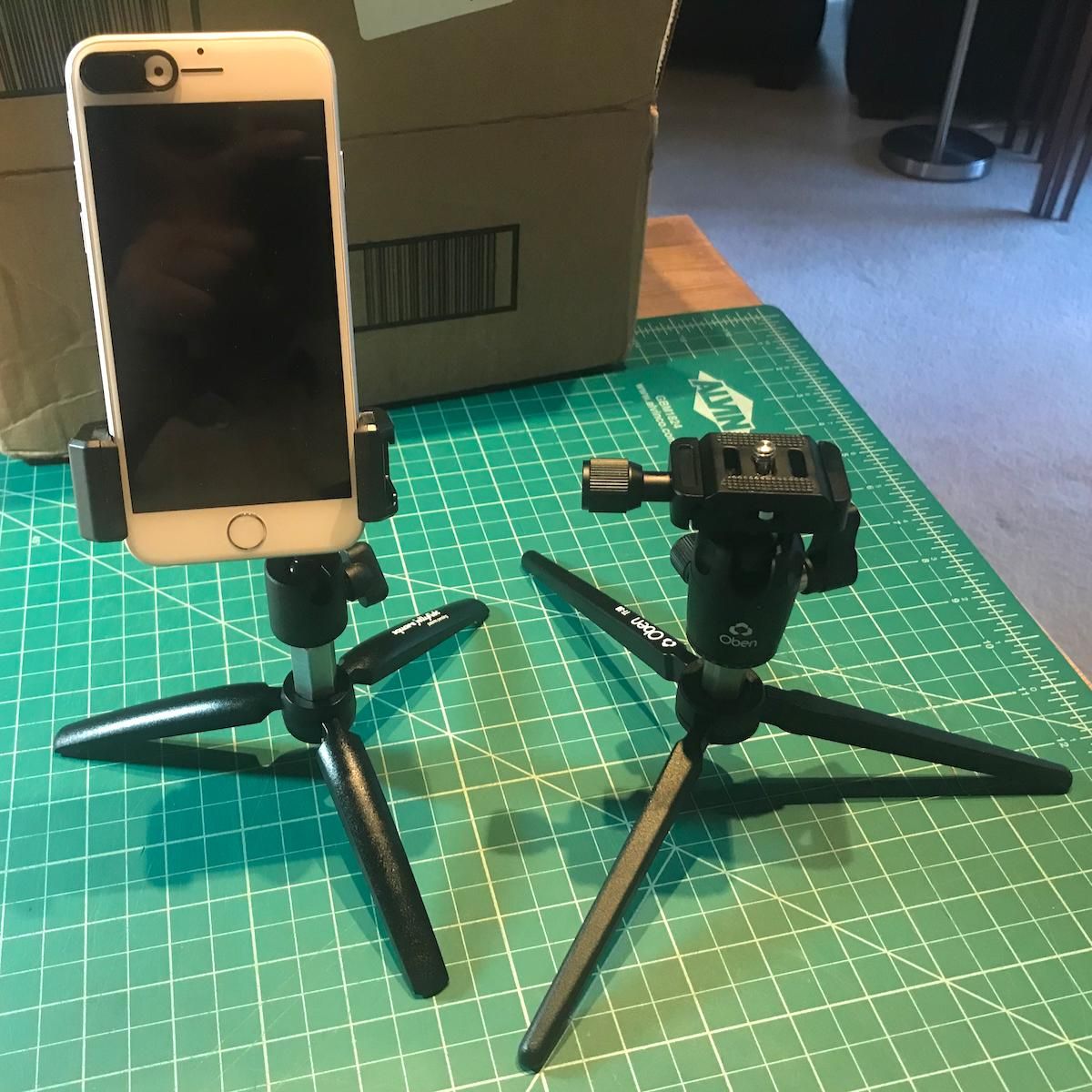 Parts-swap a Perfect Pair of Smartphone Tripods : 9 Steps - Instructables
