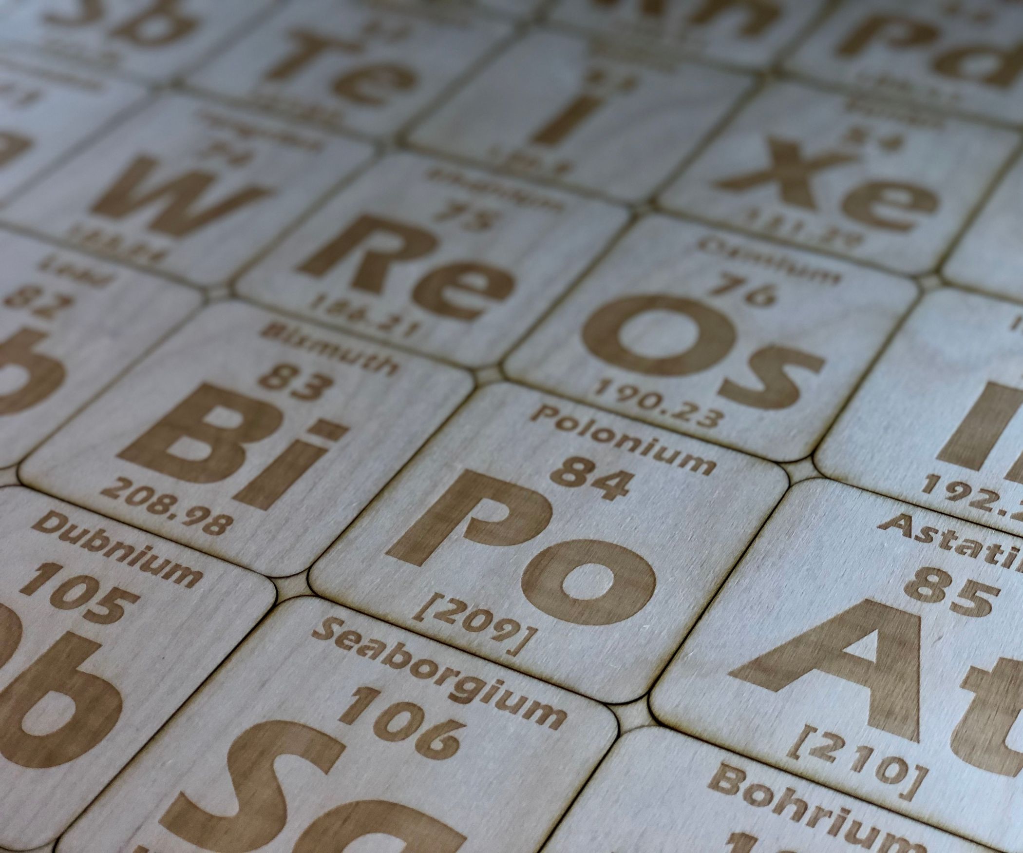 Periodic Table of Coasters : 5 Steps (with Pictures) - Instructables