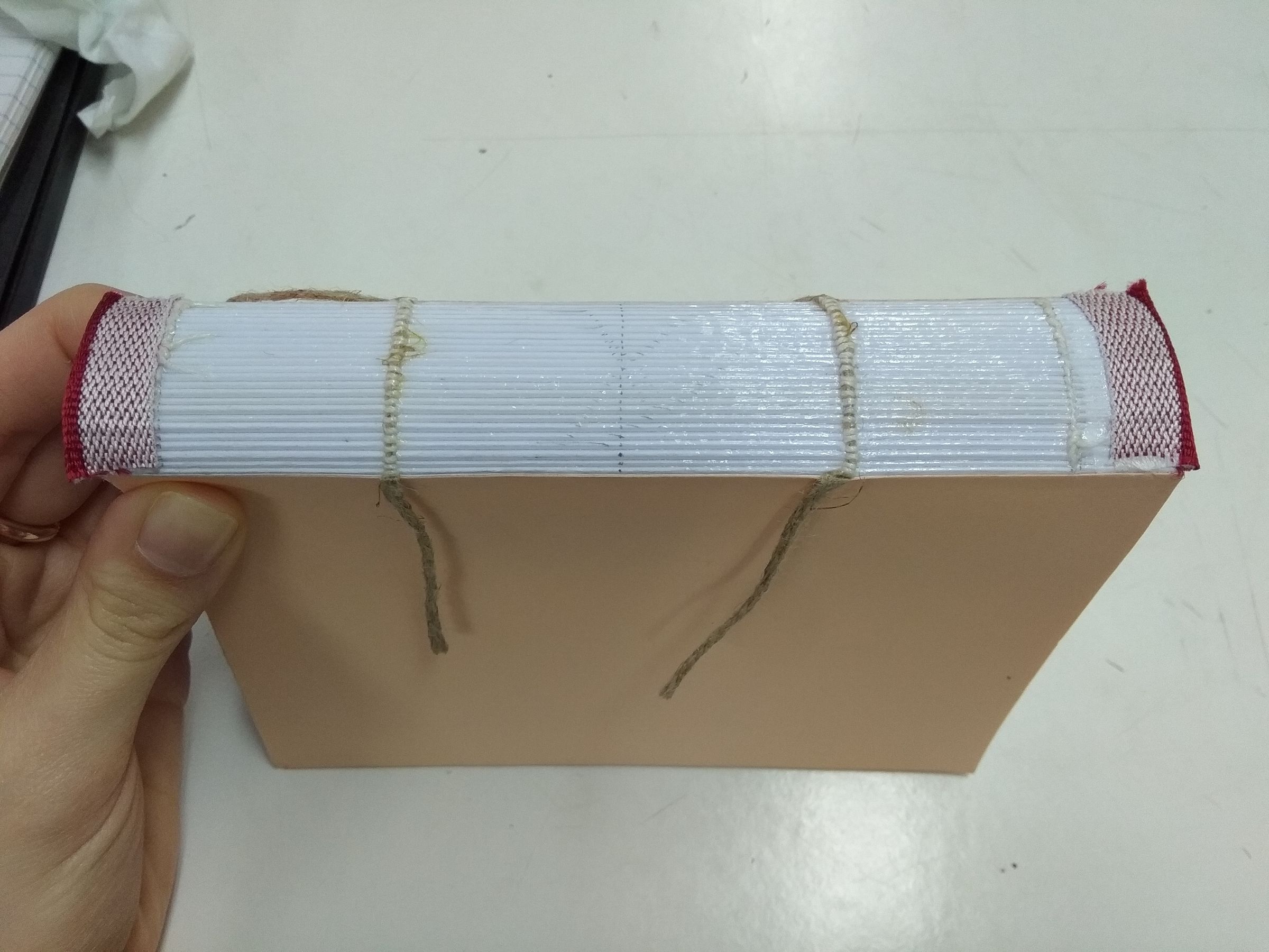 Three Quarter Bound Leather Bookbinding : 17 Steps (with Pictures ...