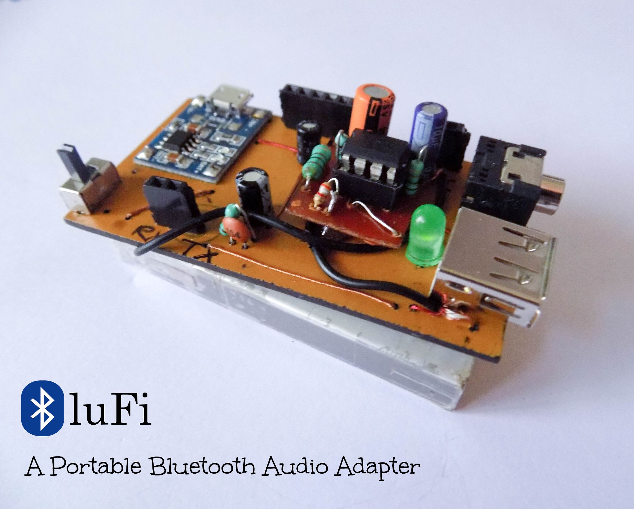 DIY Bluetooth Audio Adapter - BluFi : 9 Steps (with Pictures ...