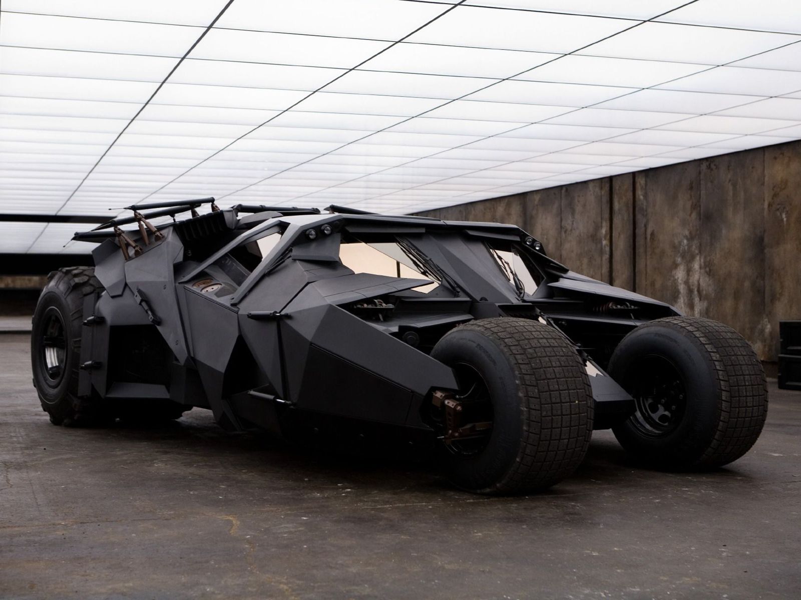 Paper Batmobile - "The Tumbler" From Nolan's Batman : 4 Steps (with ...