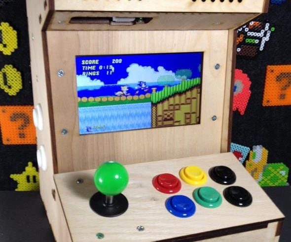 Build Your Own Mini Arcade Cabinet With Raspberry Pi : 5 Steps (with Pictures) - Instructables