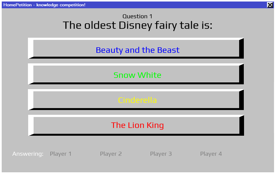 HomePetition - Raspberry Pi Quiz Game : 5 Steps - Instructables
