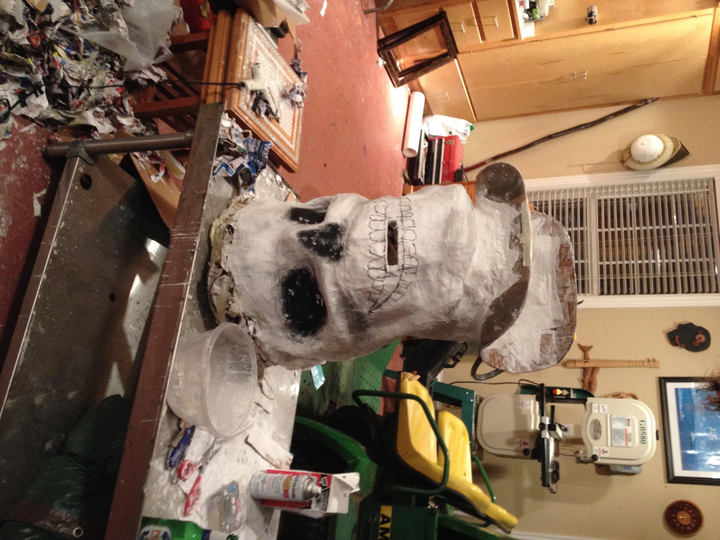 Giant Halloween Skull Mask : 8 Steps (with Pictures) - Instructables