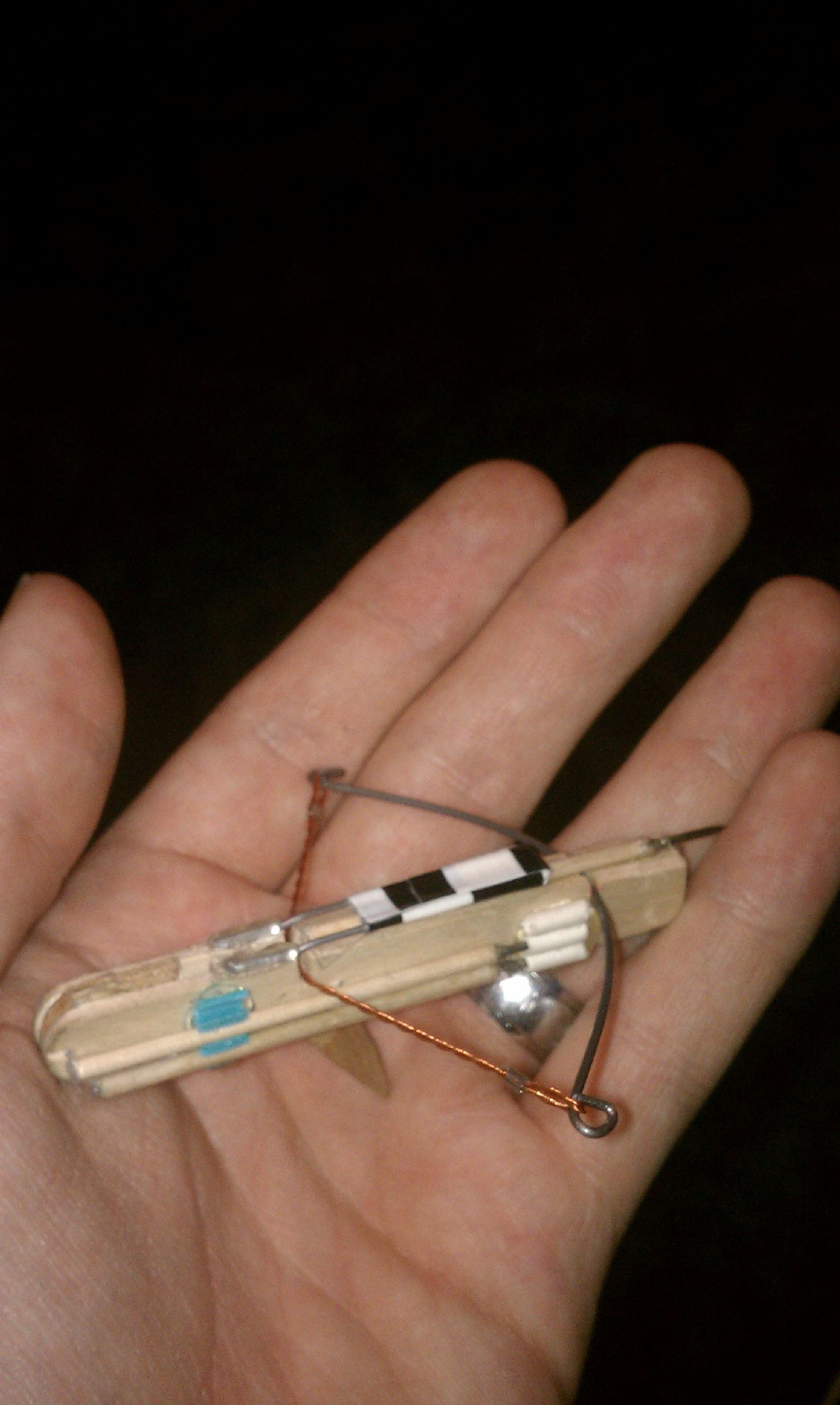 Toothpick Firing Pocket Crossbow (No Rubber Bands!!) - Instructables