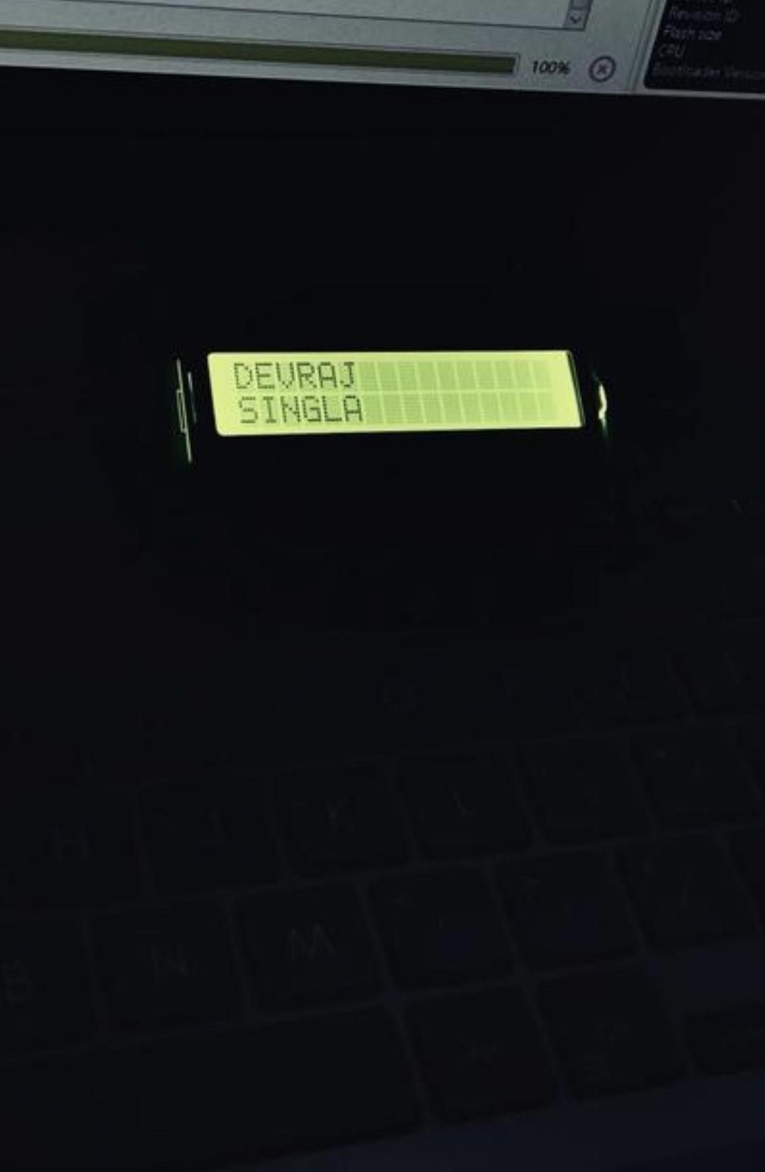 Printing "YOUR NAME" on LCD Using I2C Interface With STM32F401CE : 14 ...