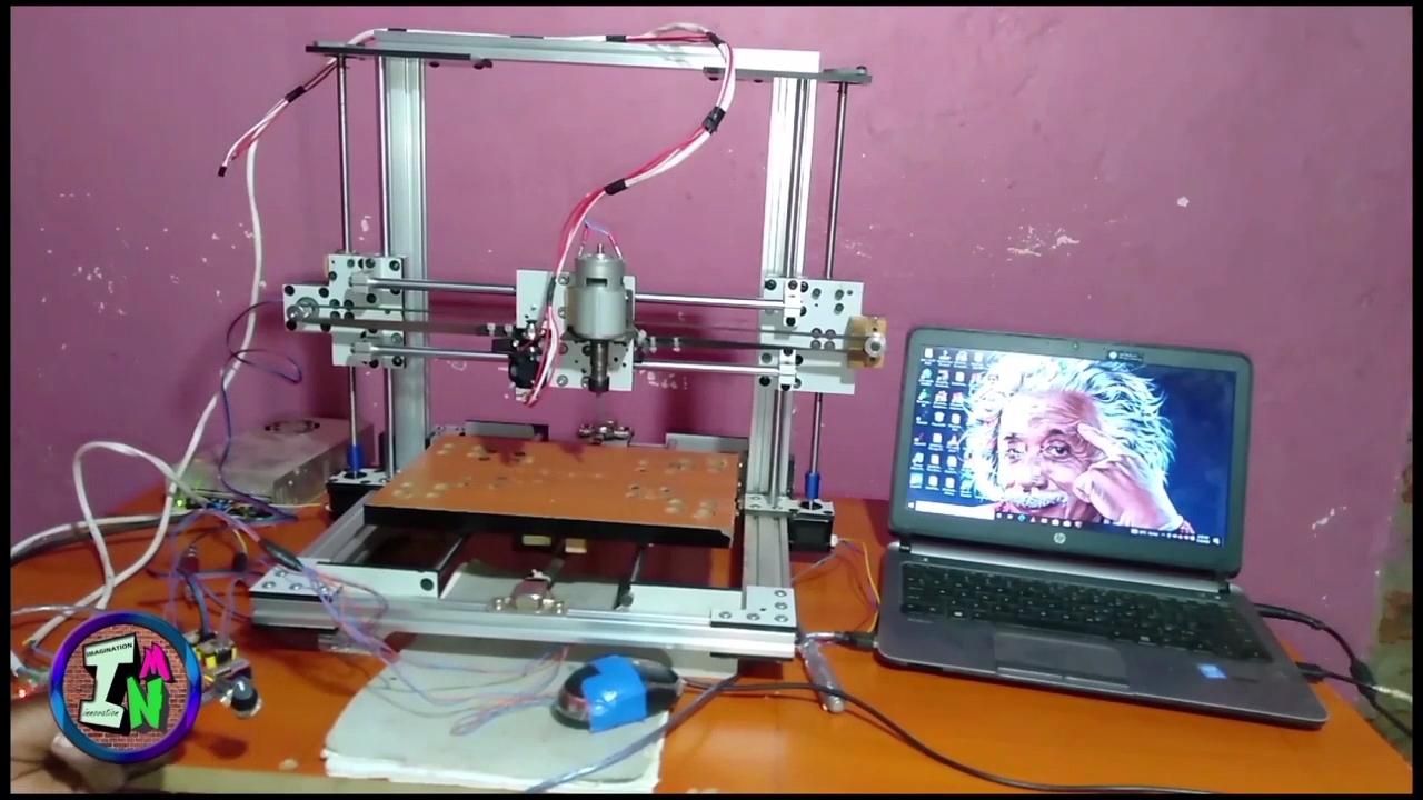 Diy 3 in 1 3d Printer | Machine CNC Machine, 3d Printing Machine, Laser ...