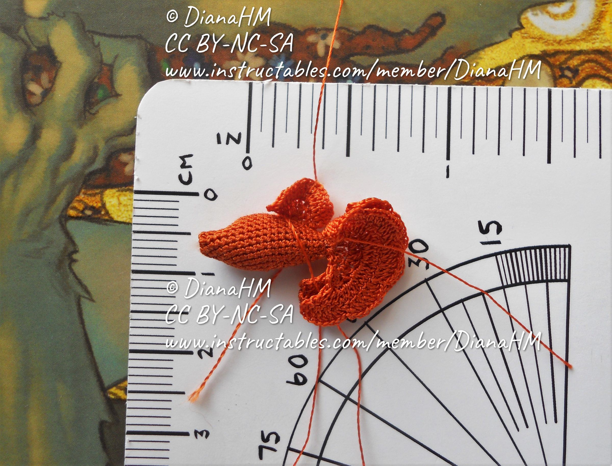HOW TO MAKE a VERY THIN HOOK AND CROCHET a TINY BETTA FISH : 10 Steps ...