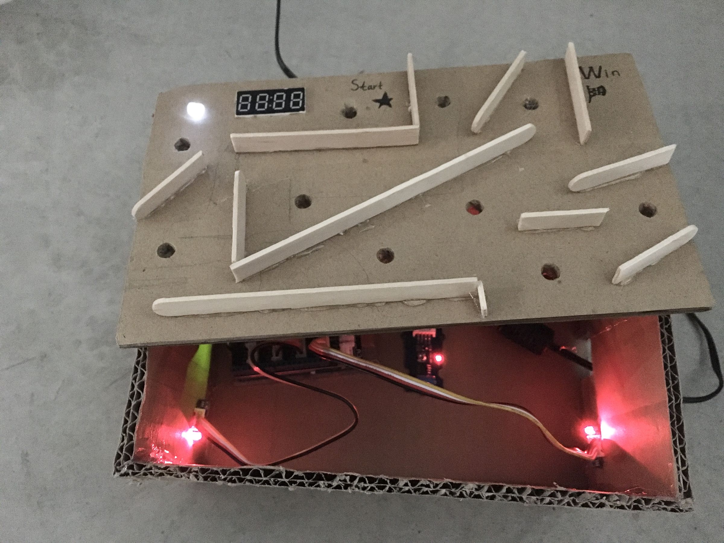 Balance Maze With Arduino Uno - Instructables