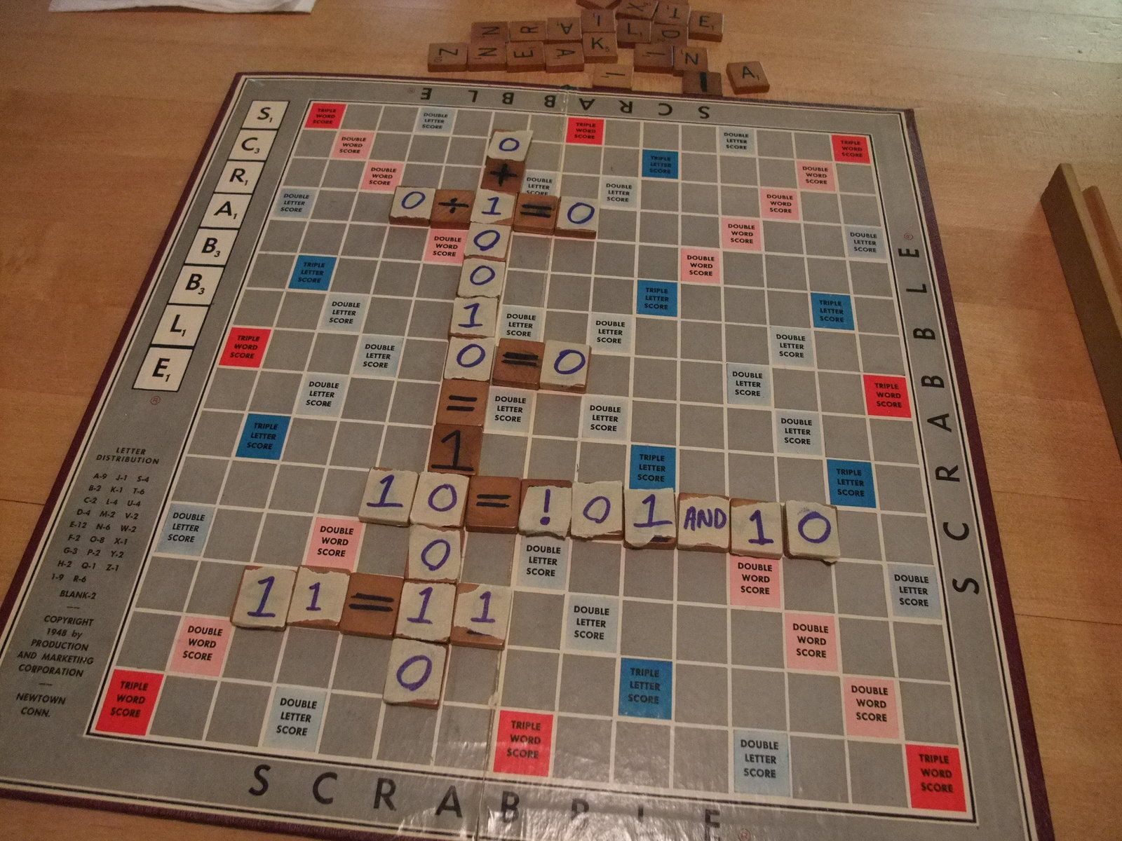 Binary Number Scrabble - the Game : 6 Steps - Instructables