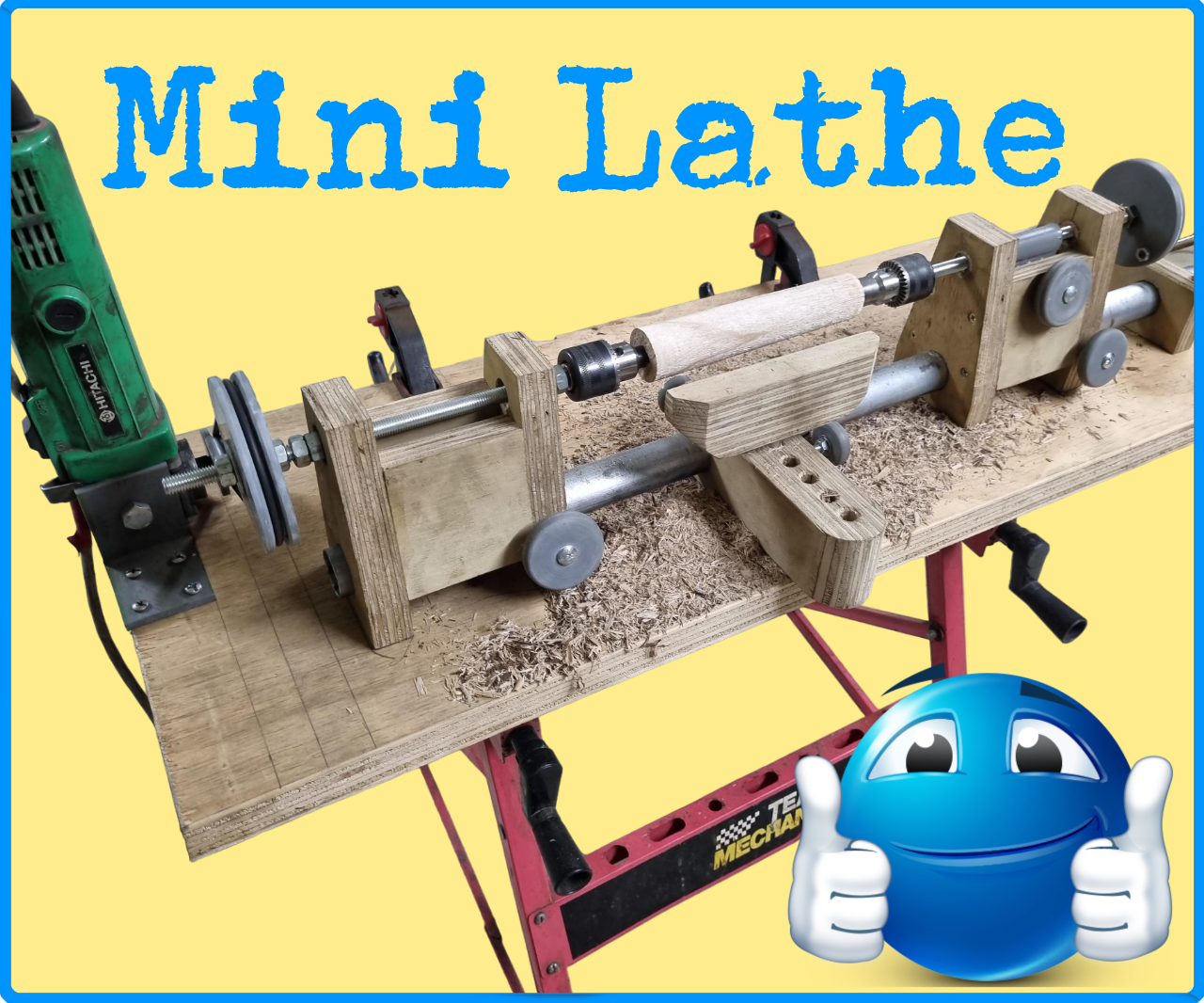 Mini Wood Lathe : 12 Steps (with Pictures) - Instructables