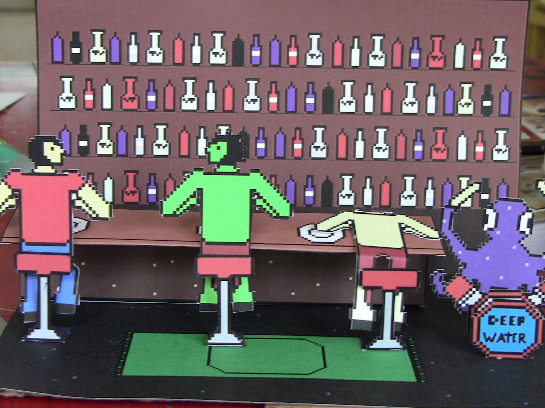 8-bit Monster Diorama : 7 Steps - Instructables