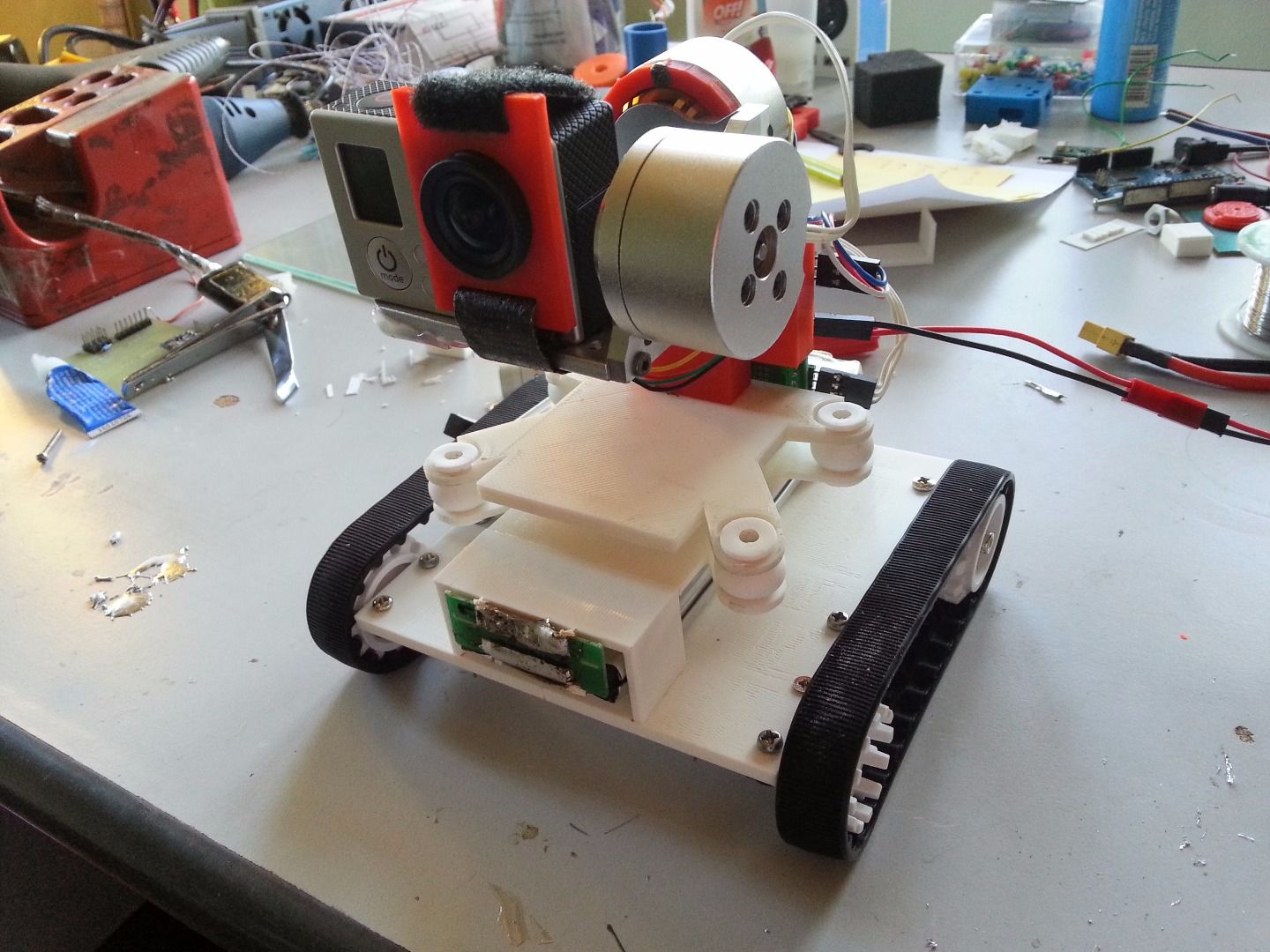 ROV TANK With Gimbal : 7 Steps (with Pictures) - Instructables