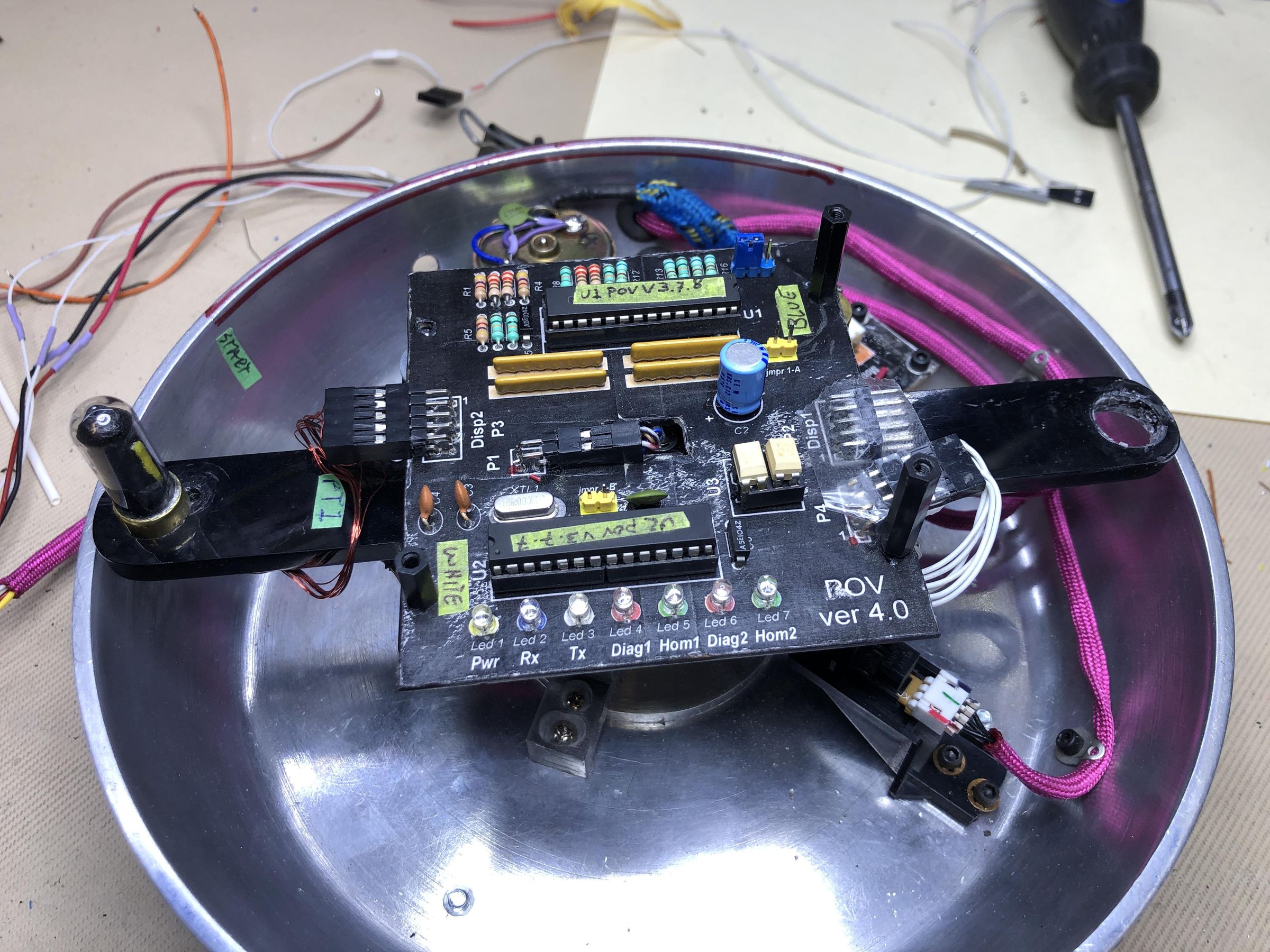 Tachyscope 1.0, POV Led Display : 5 Steps (with Pictures) - Instructables
