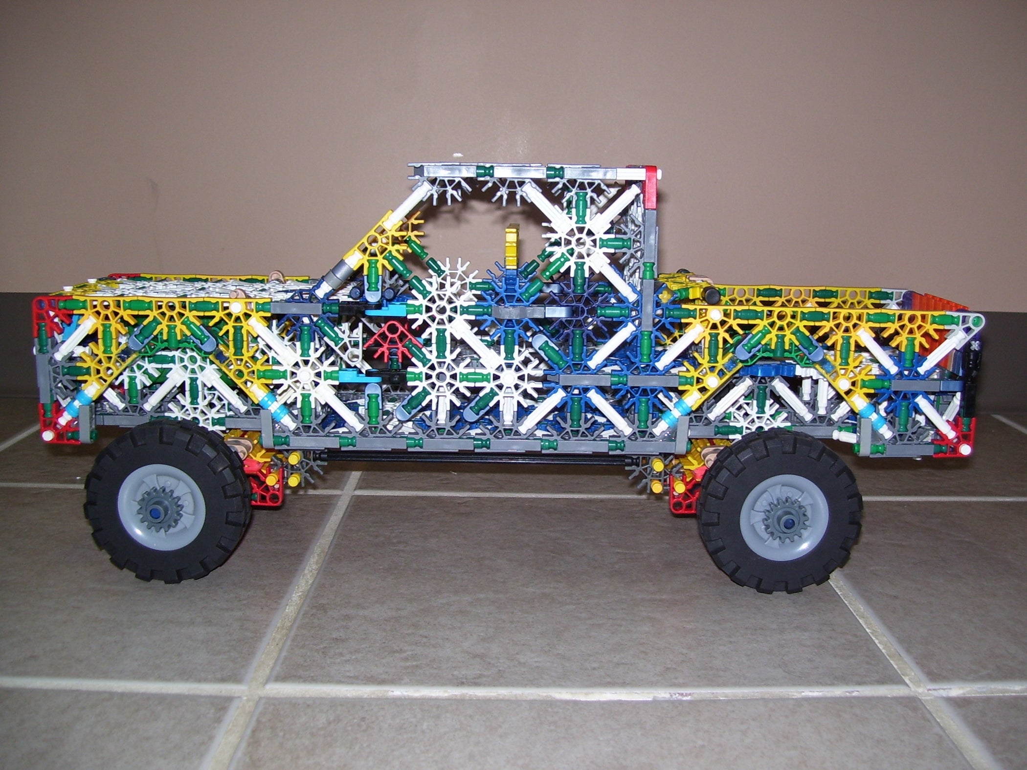 Knex Pick-Up Truck - Instructables