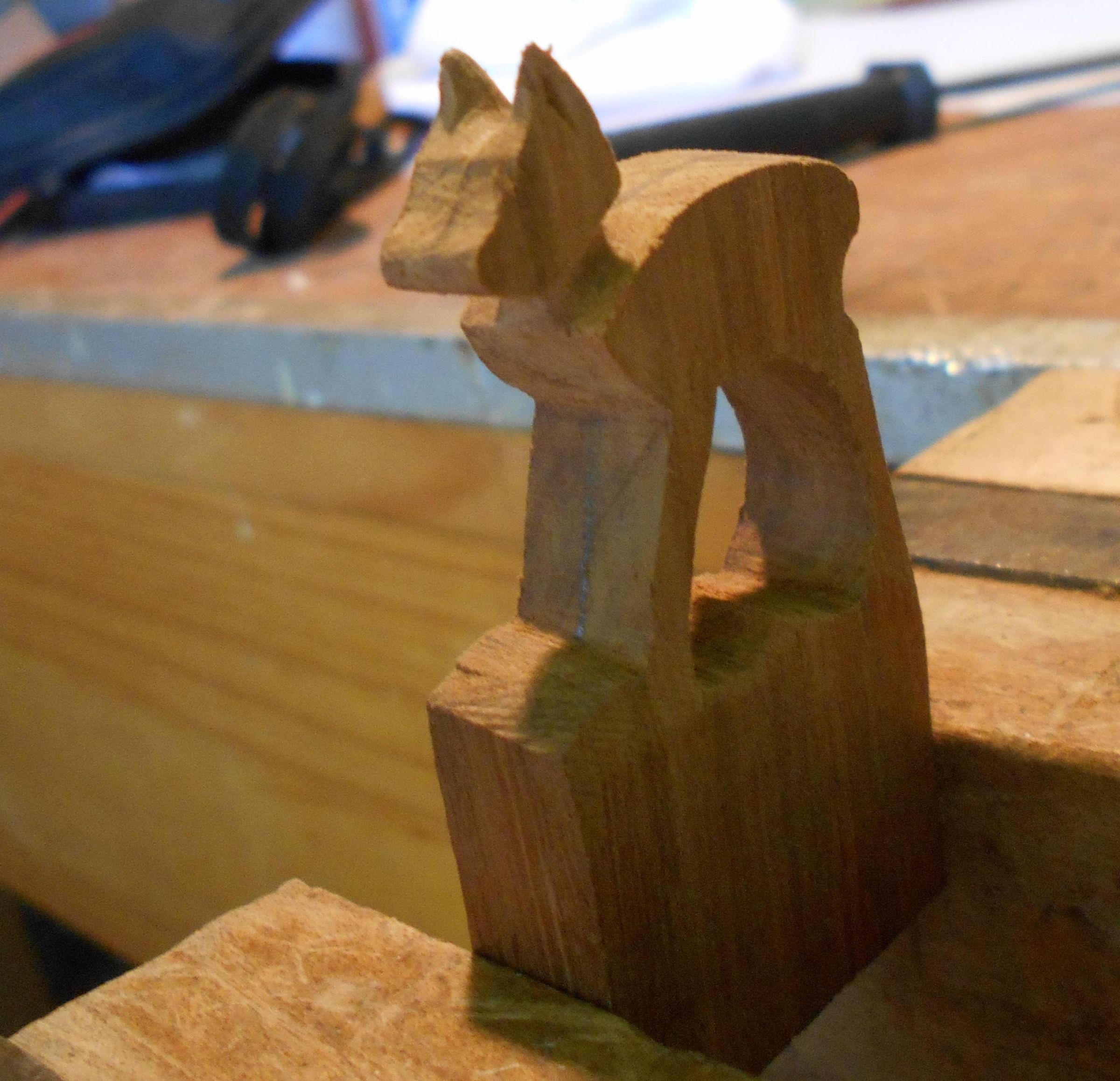 Wood Carving With Files - a Small Deer : 16 Steps (with Pictures ...