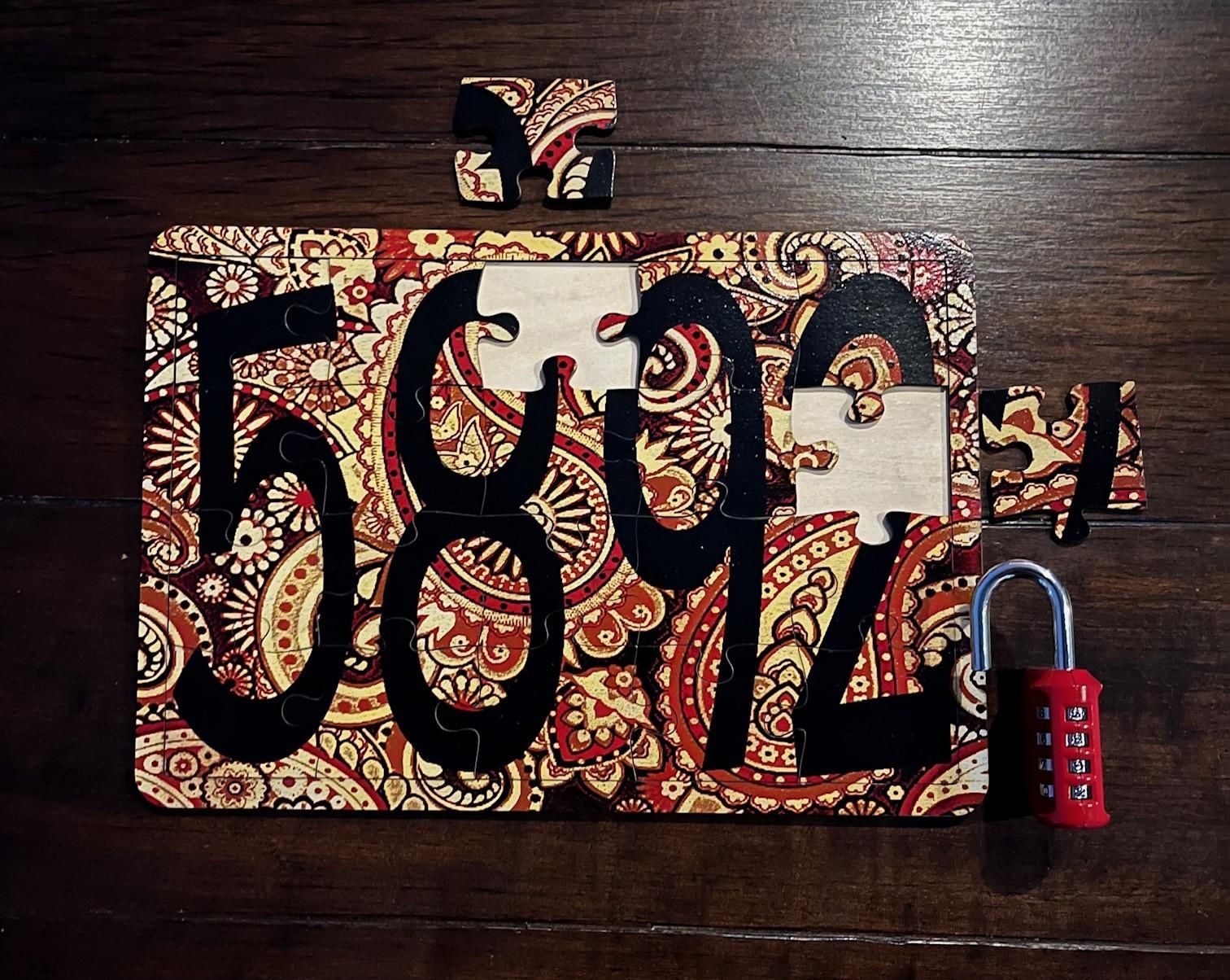 Jigsaw Puzzle With Secret Code for Escape Rooms : 10 Steps (with ...