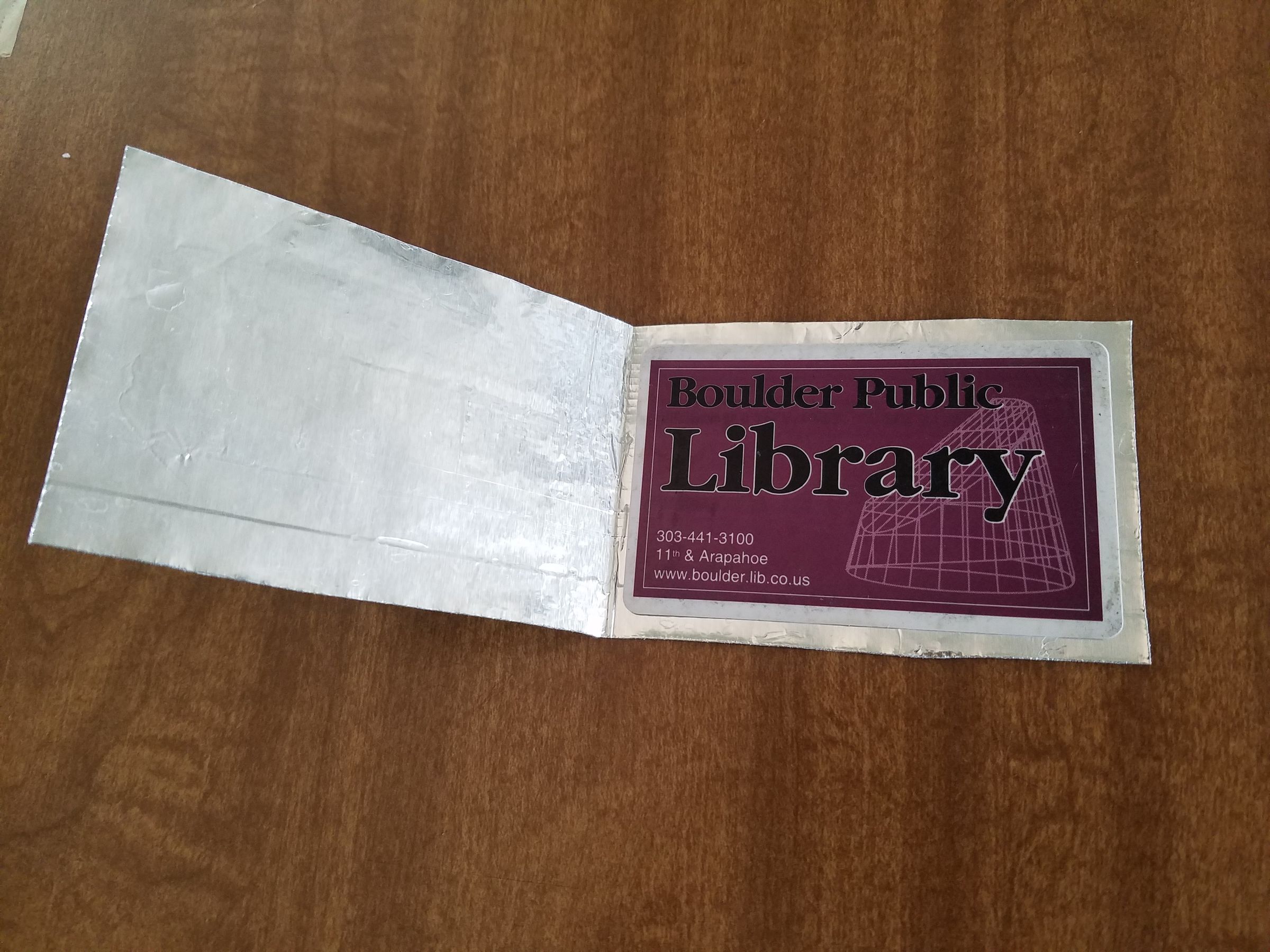 Simple RFID Blocking Wallet : 7 Steps (with Pictures) - Instructables