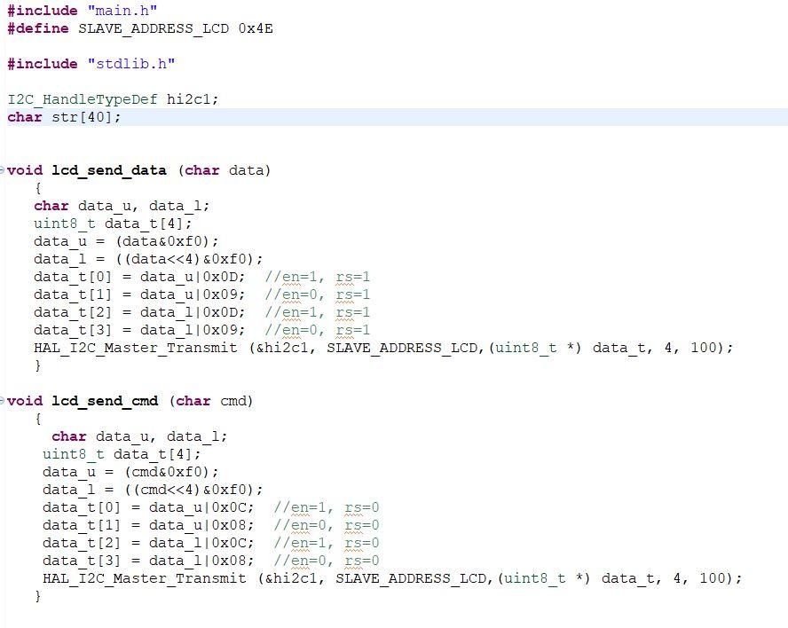 LCD Interfacing Using STM32F401CCU6 on STM32 Cube Ide (##STM32) : 8 ...