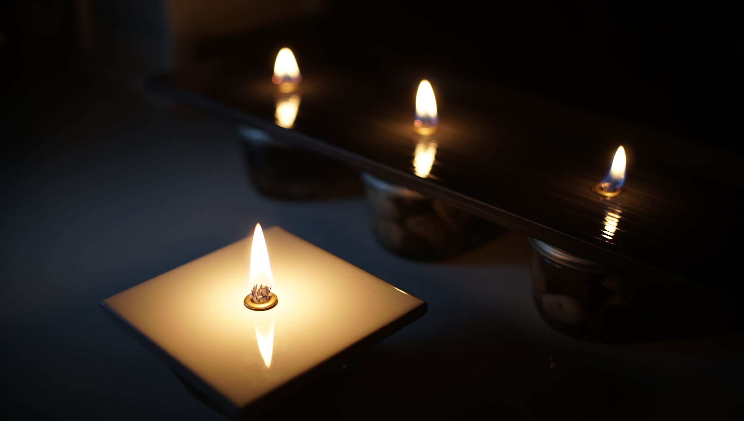 How to Make an Oil Candle From a Tile or Rock : 6 Steps (with Pictures ...