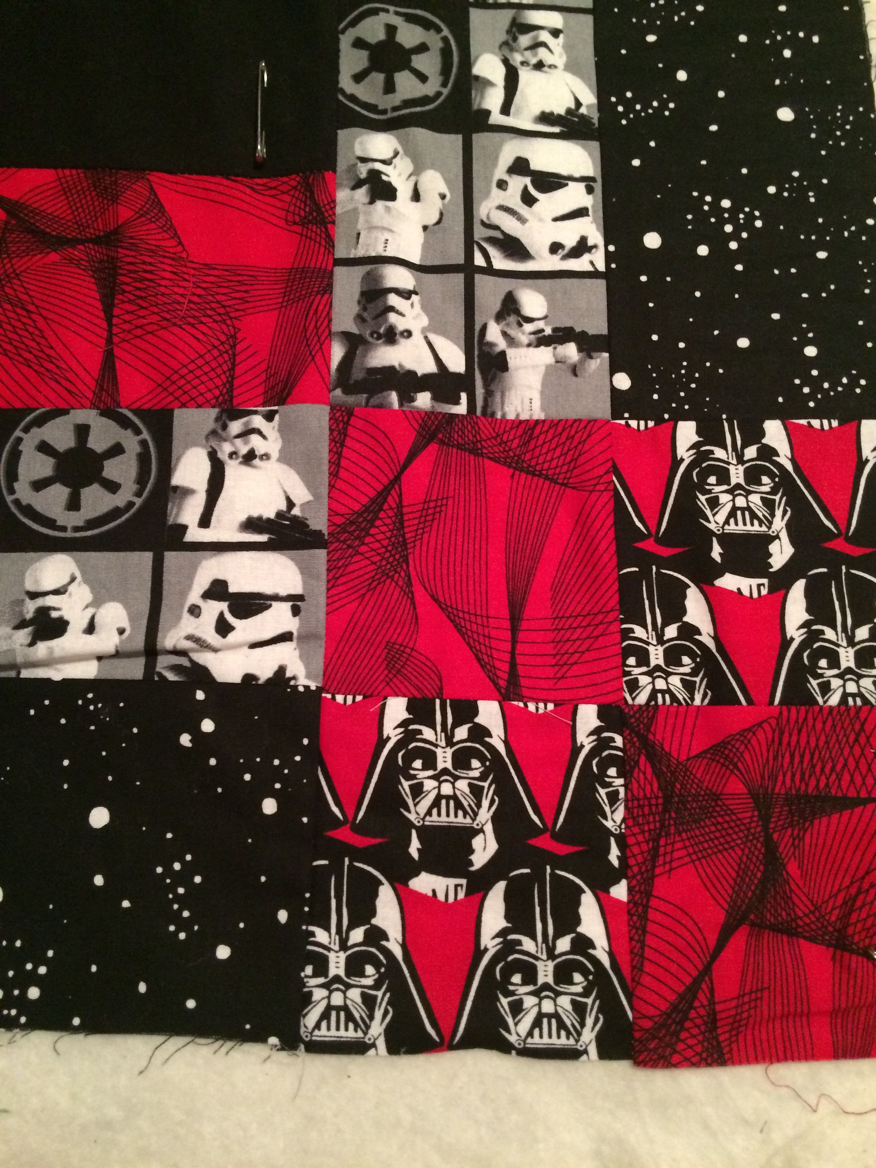 Darth Vader Lap Quilt : 7 Steps - Instructables