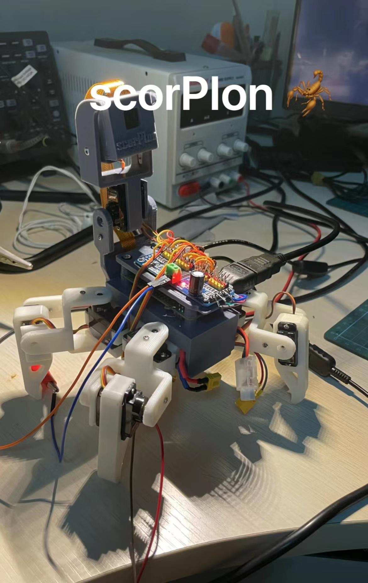 Cute Mechanical ScorPIon Robot : 13 Steps (with Pictures) - Instructables