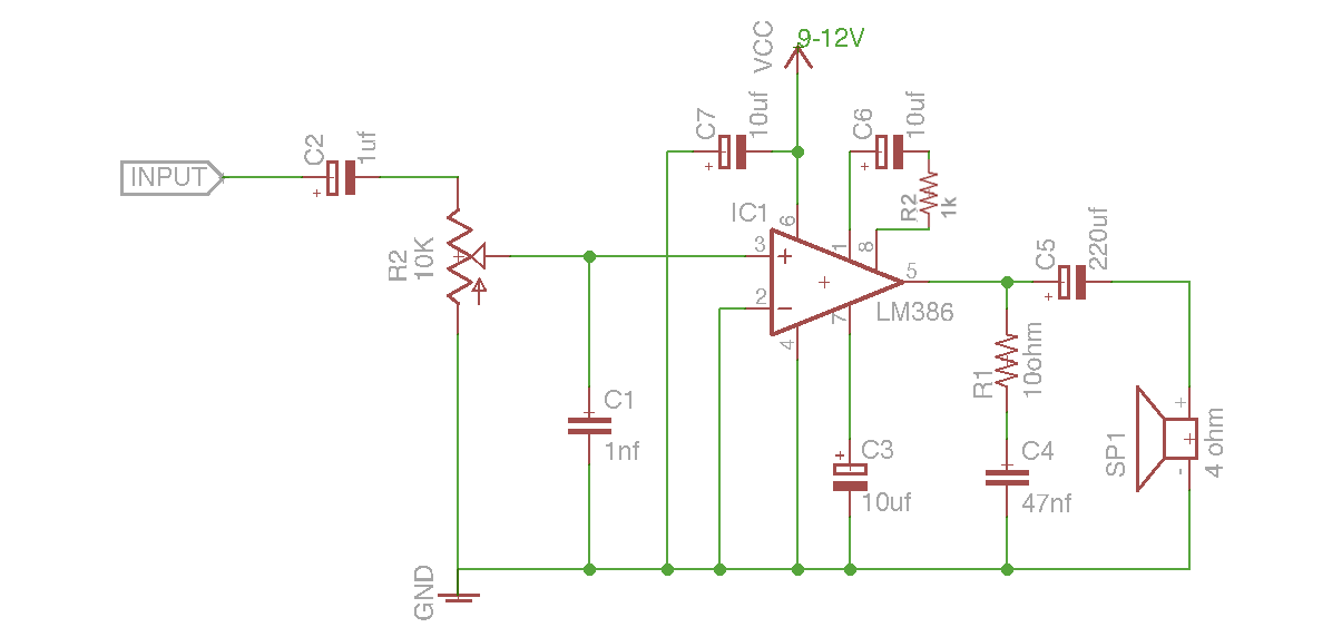 DIY Guitar AMP (LM386) : 4 Steps (with Pictures) - Instructables