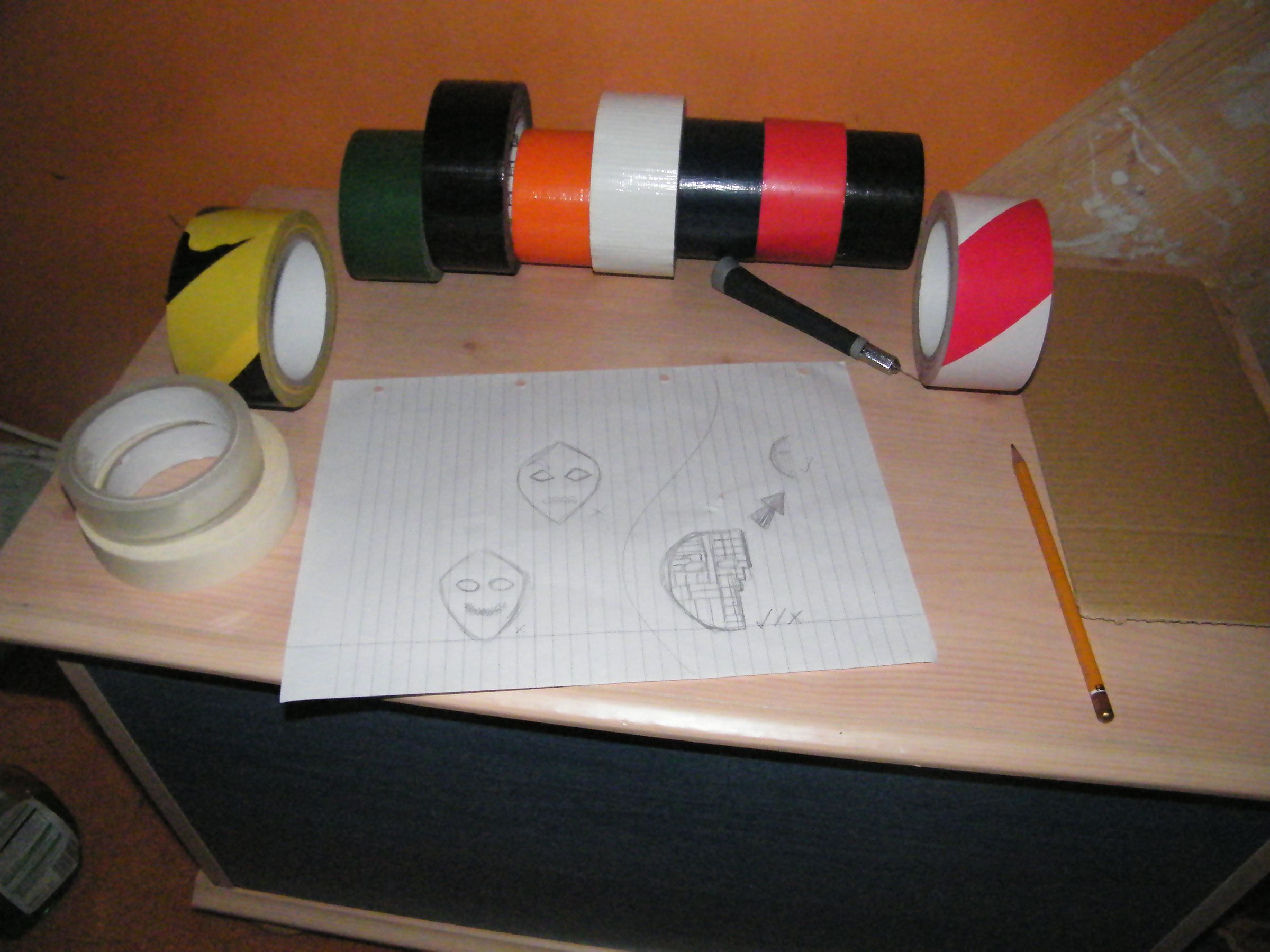 Duct Tape Masks : 7 Steps - Instructables