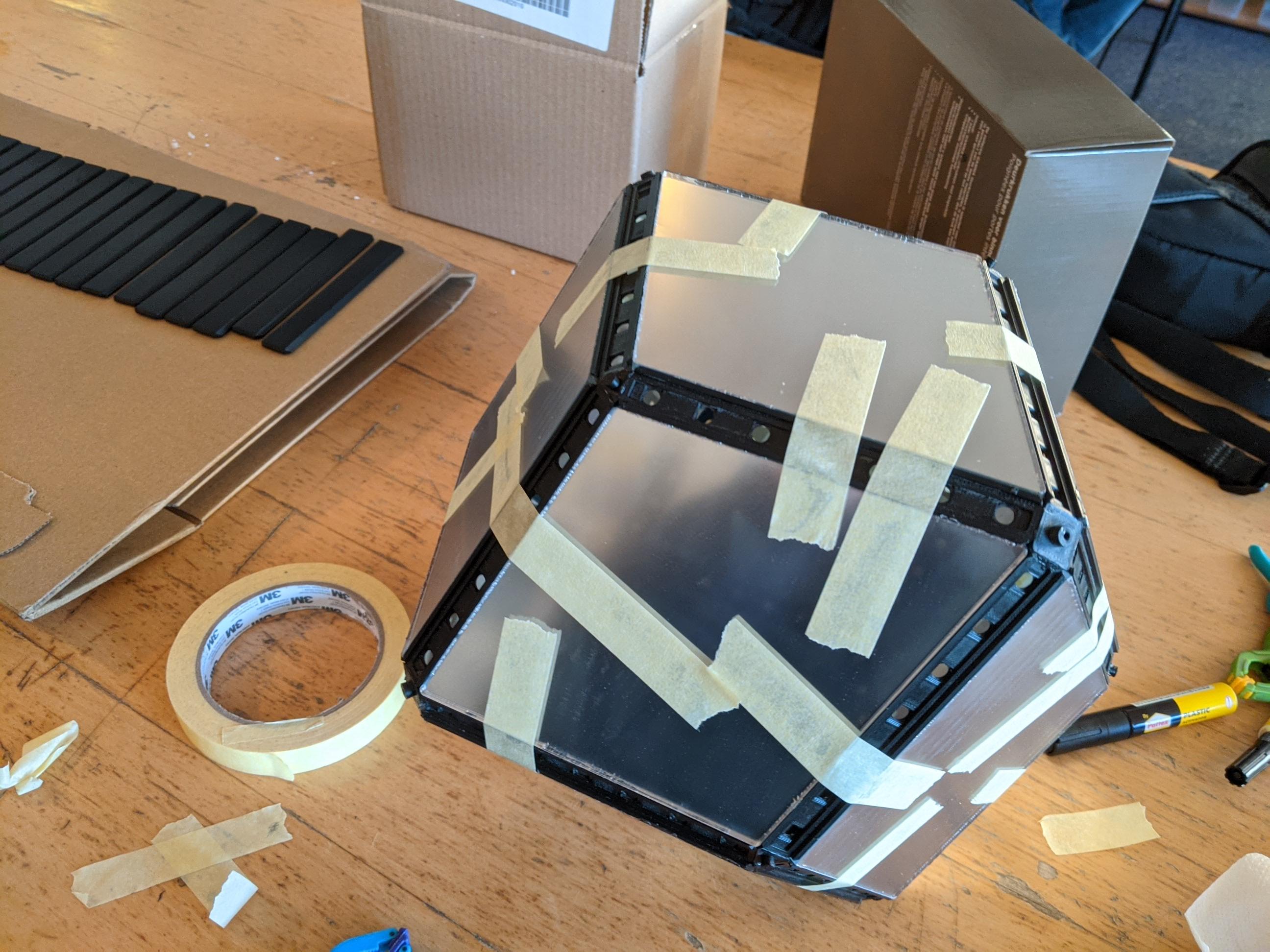 Rhombic Dodecahedron Infinity Lamp : 11 Steps (with Pictures ...